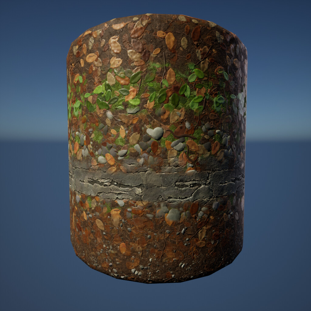 ArtStation - Rainforest Foliage and Terrain Materials| Honours Project