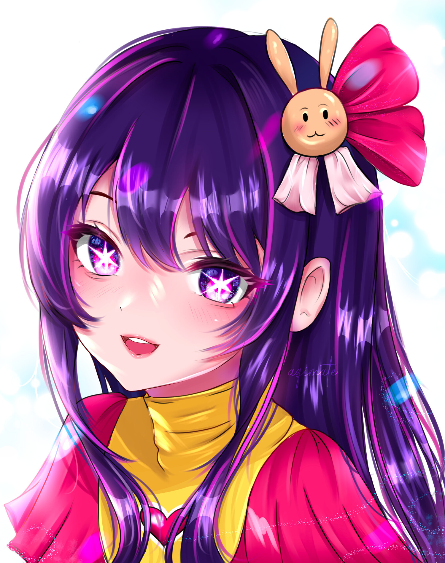 Artstation Ai Hoshino Fan Art Oshi No Ko