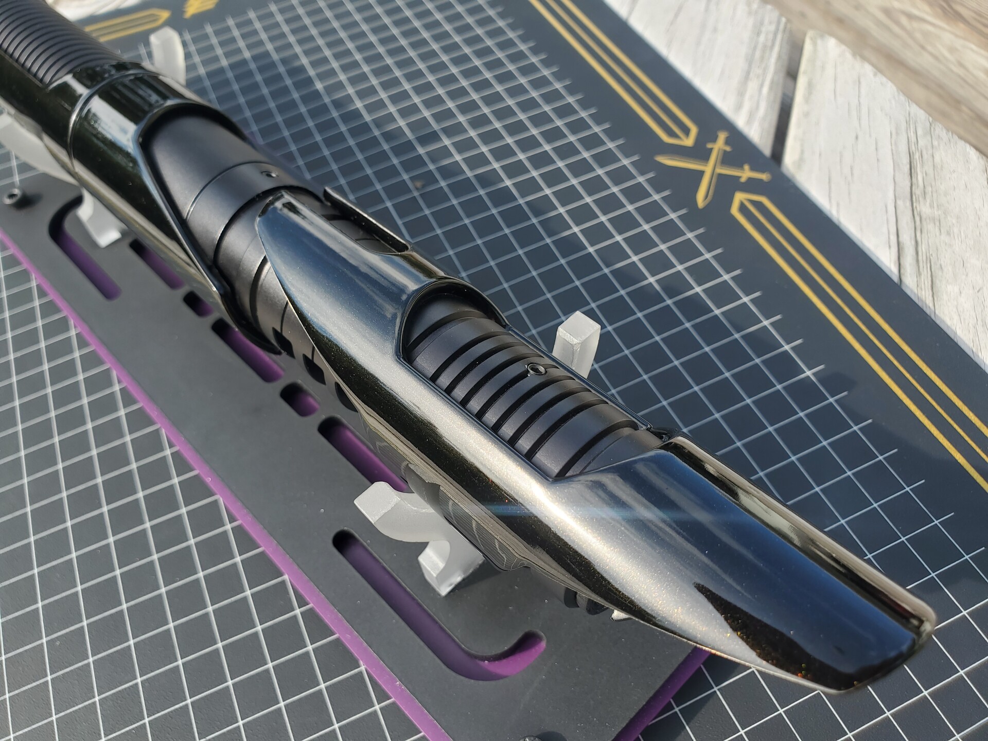 ArtStation - Black Gold Epoch, Lightsaber Powdercoat Commission