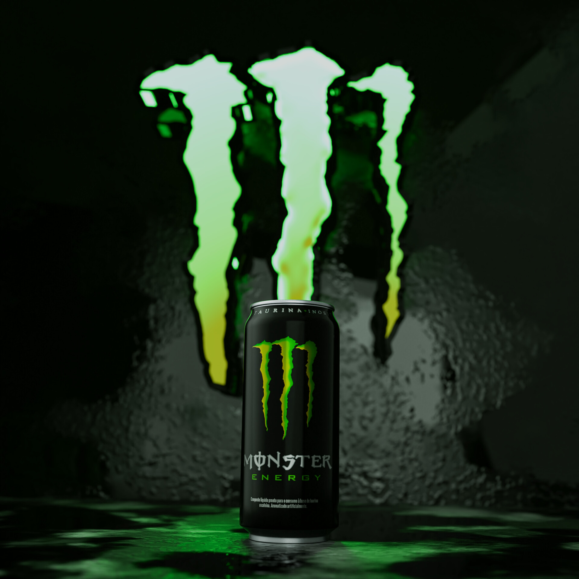 ArtStation - Monster Energy Advertisement