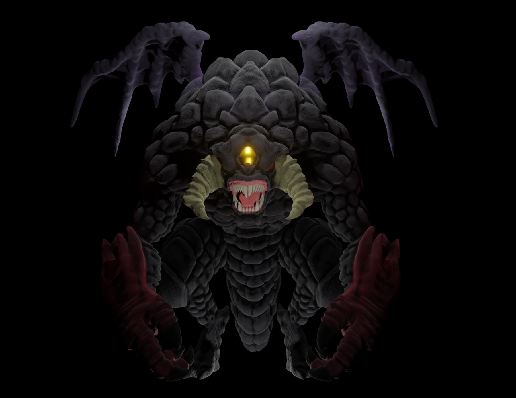 Roshan Dota 2 Desktop Wallpaper