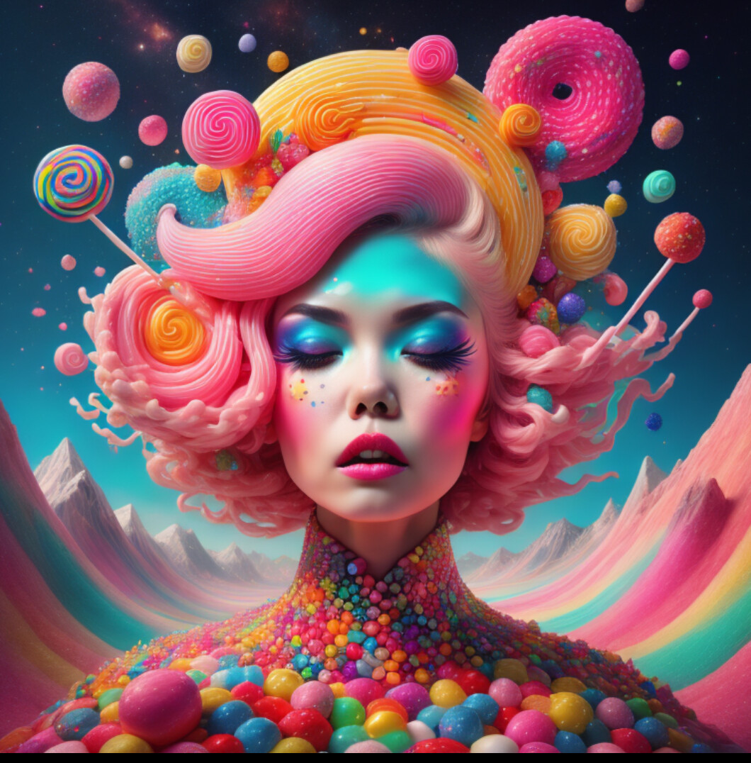 ArtStation - candy Goddess