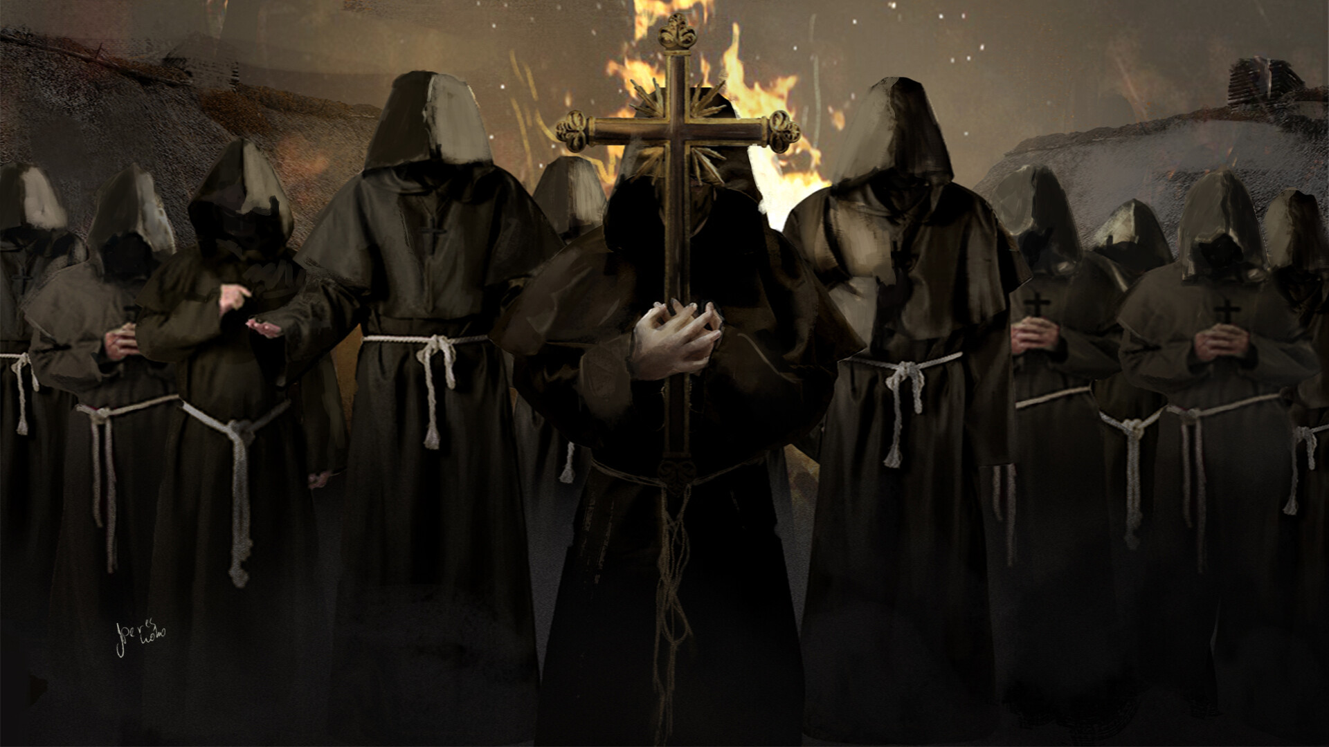 ArtStation - Eleven Holy Men