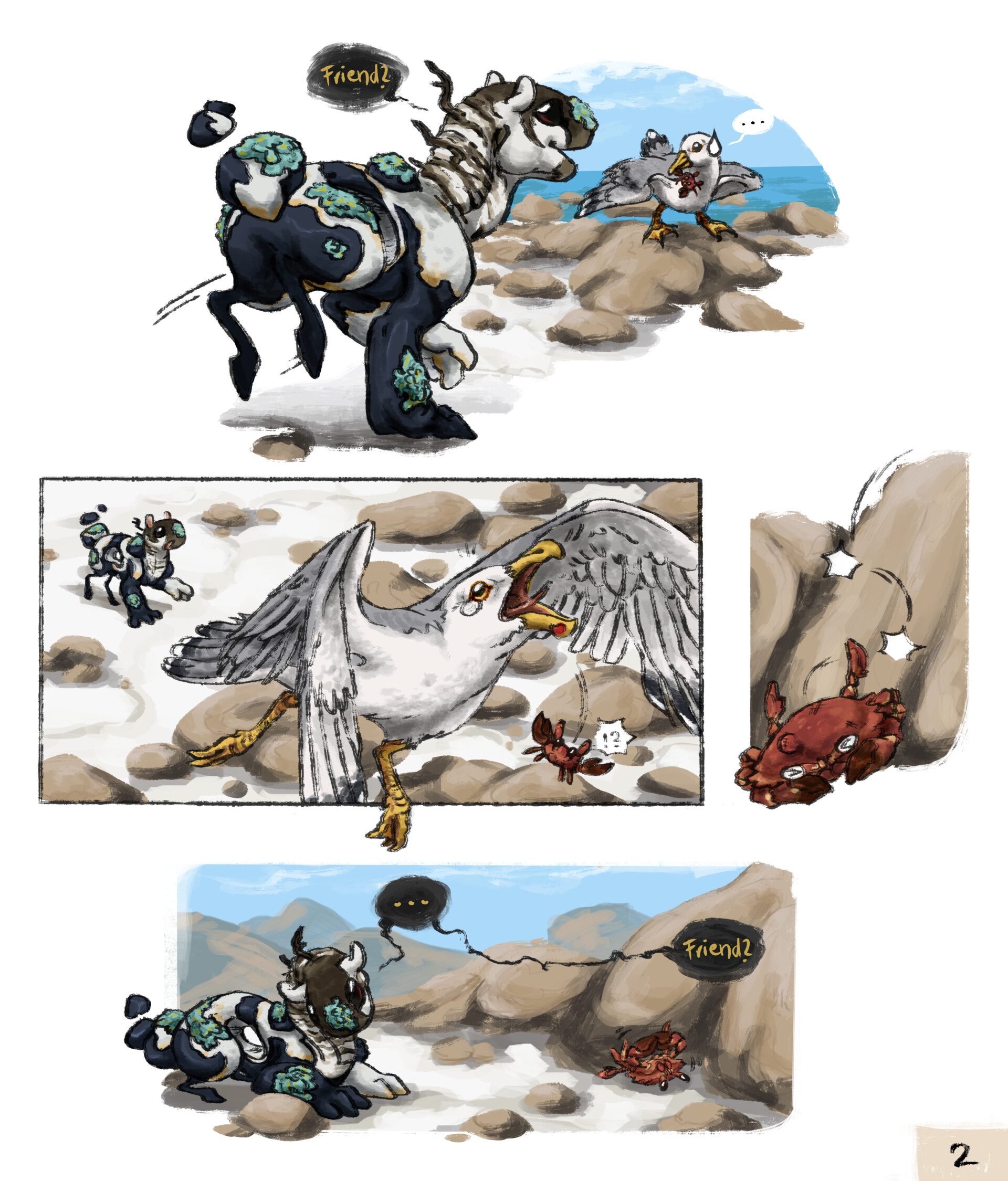 ArtStation - Comic Page Sample