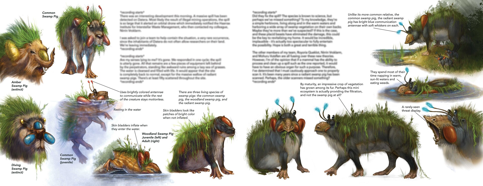 Sarah Dahlinger - Radiant Swamp Pig