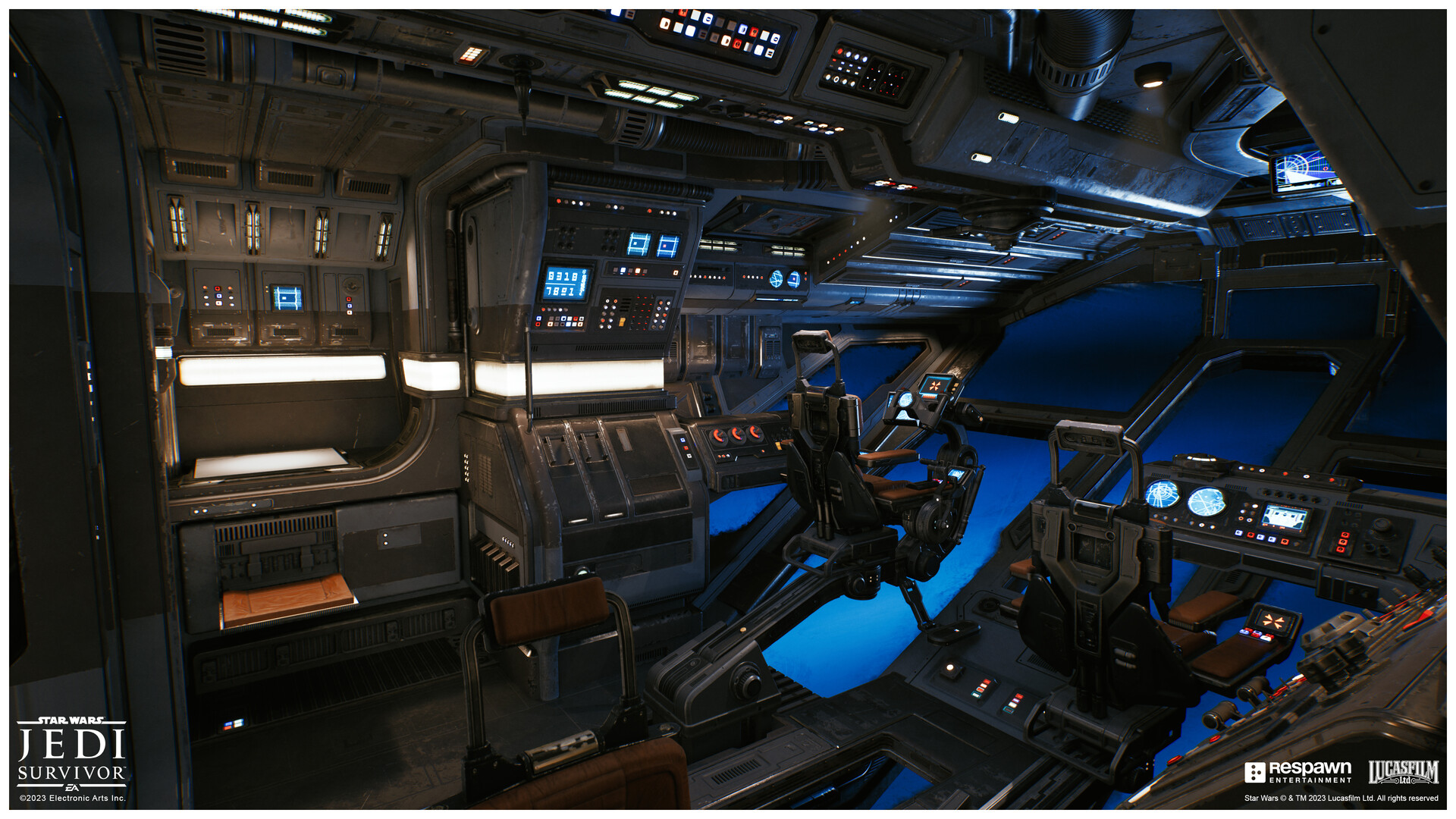 Merritt Filban - Star Wars Jedi: Survivor - Mantis Interior Atlas Materials