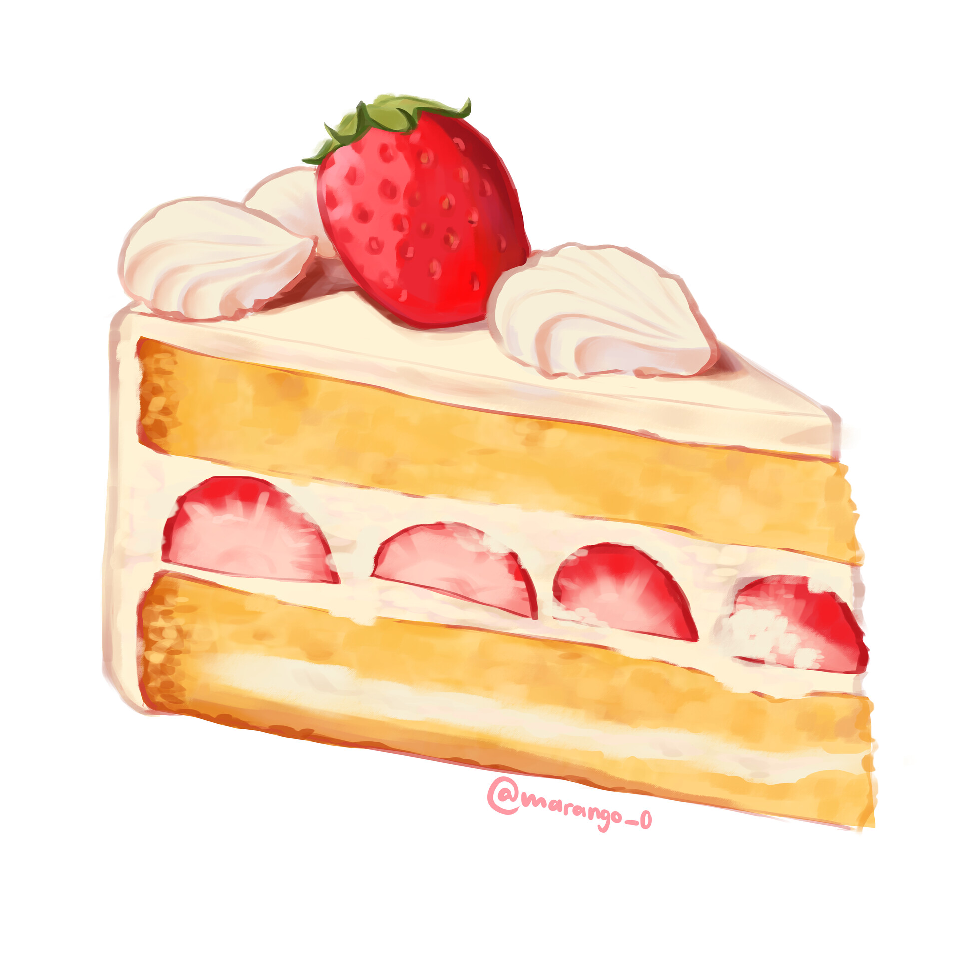 cake slice illustration