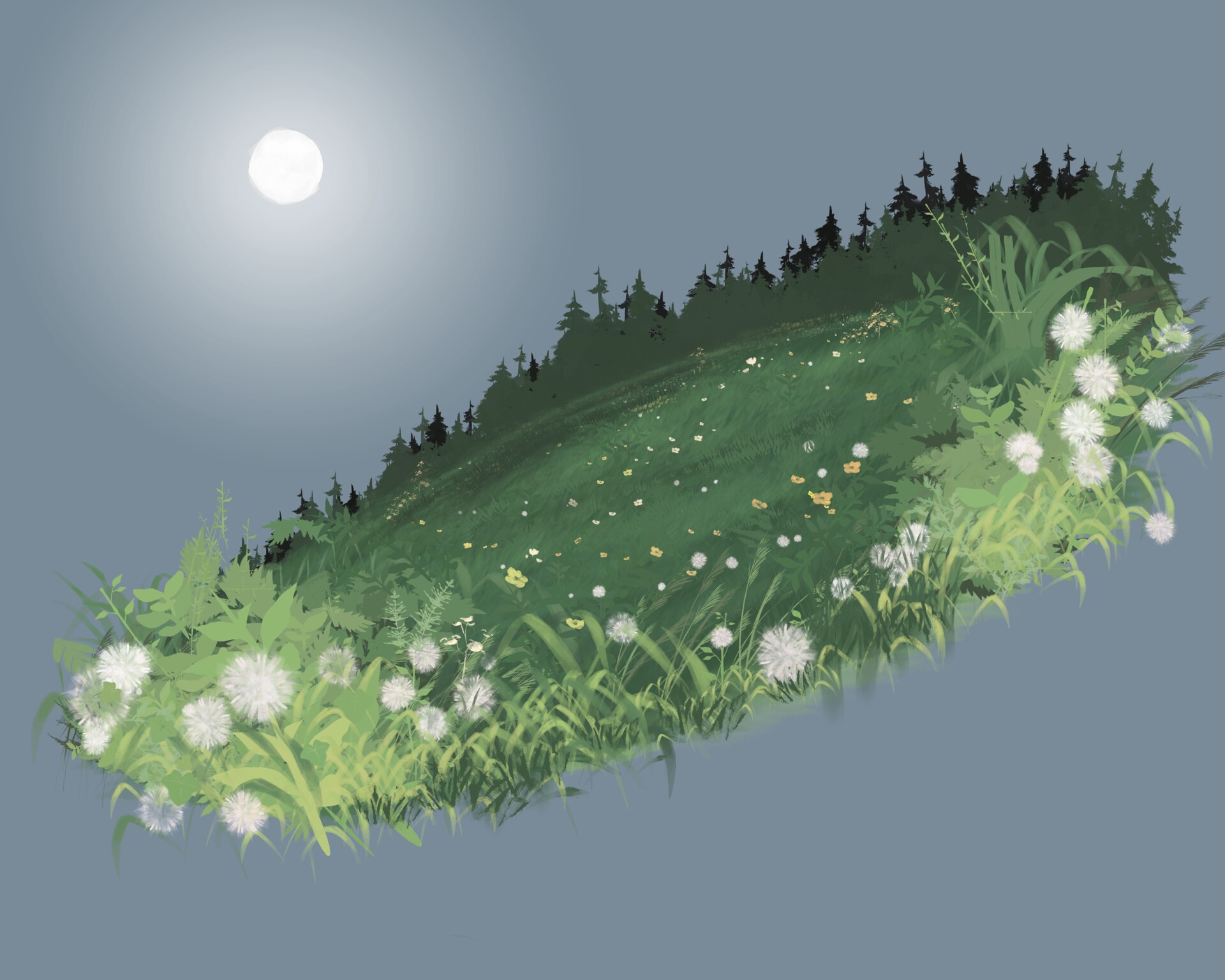 ArtStation - Foliage study