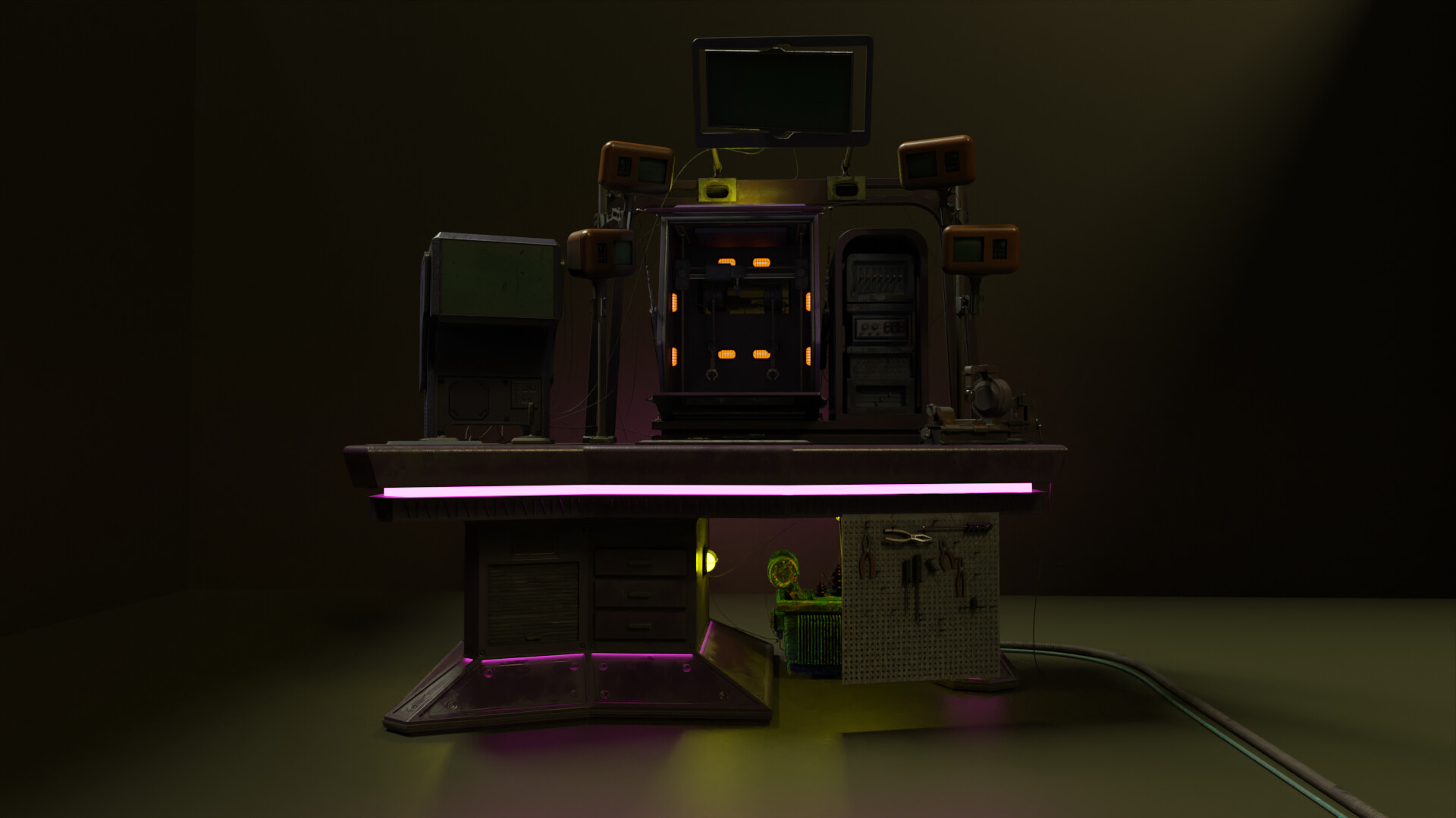 ArtStation - Upgrade Bench