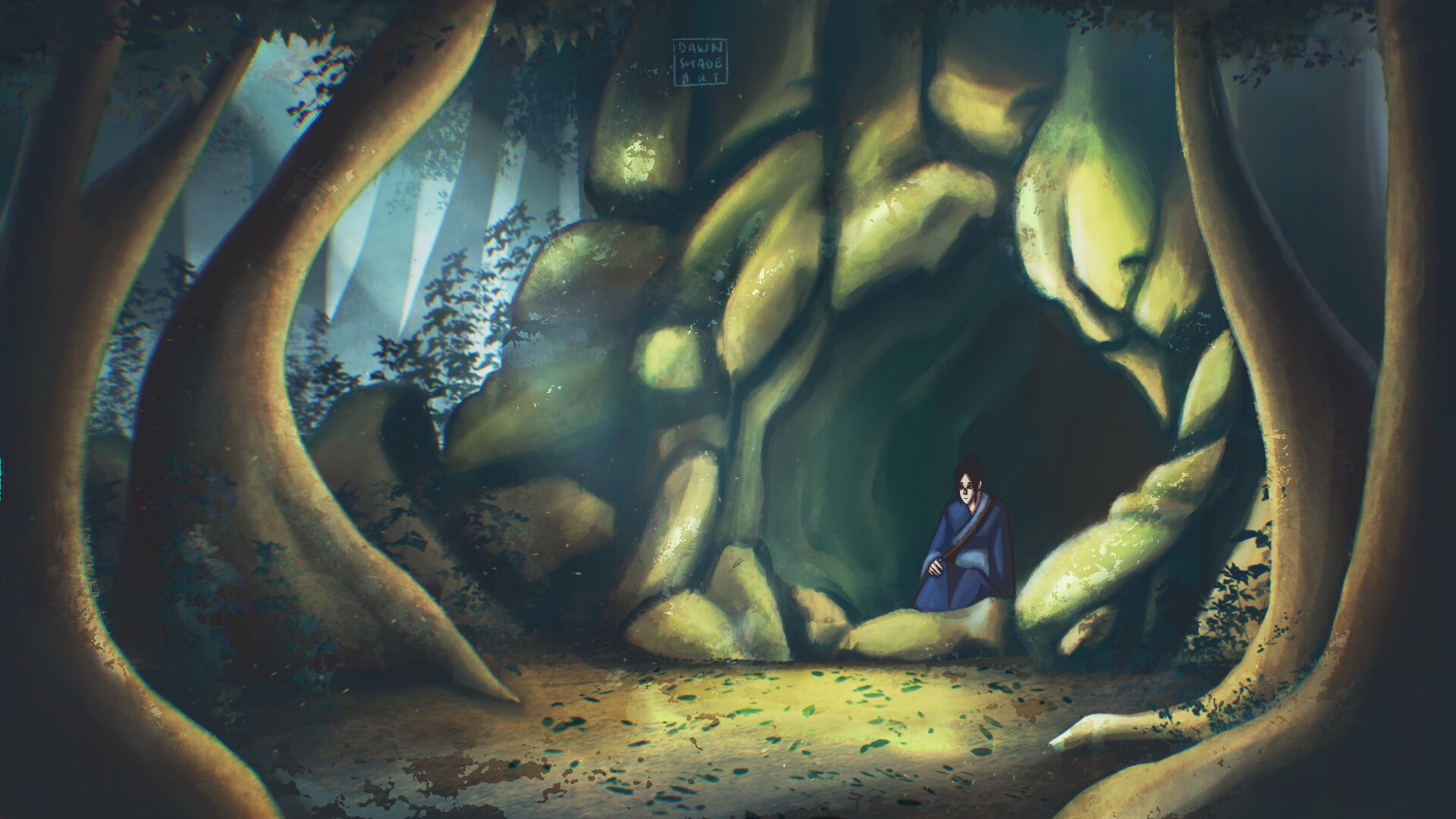 ArtStation - The crescent moon bear - Style frame