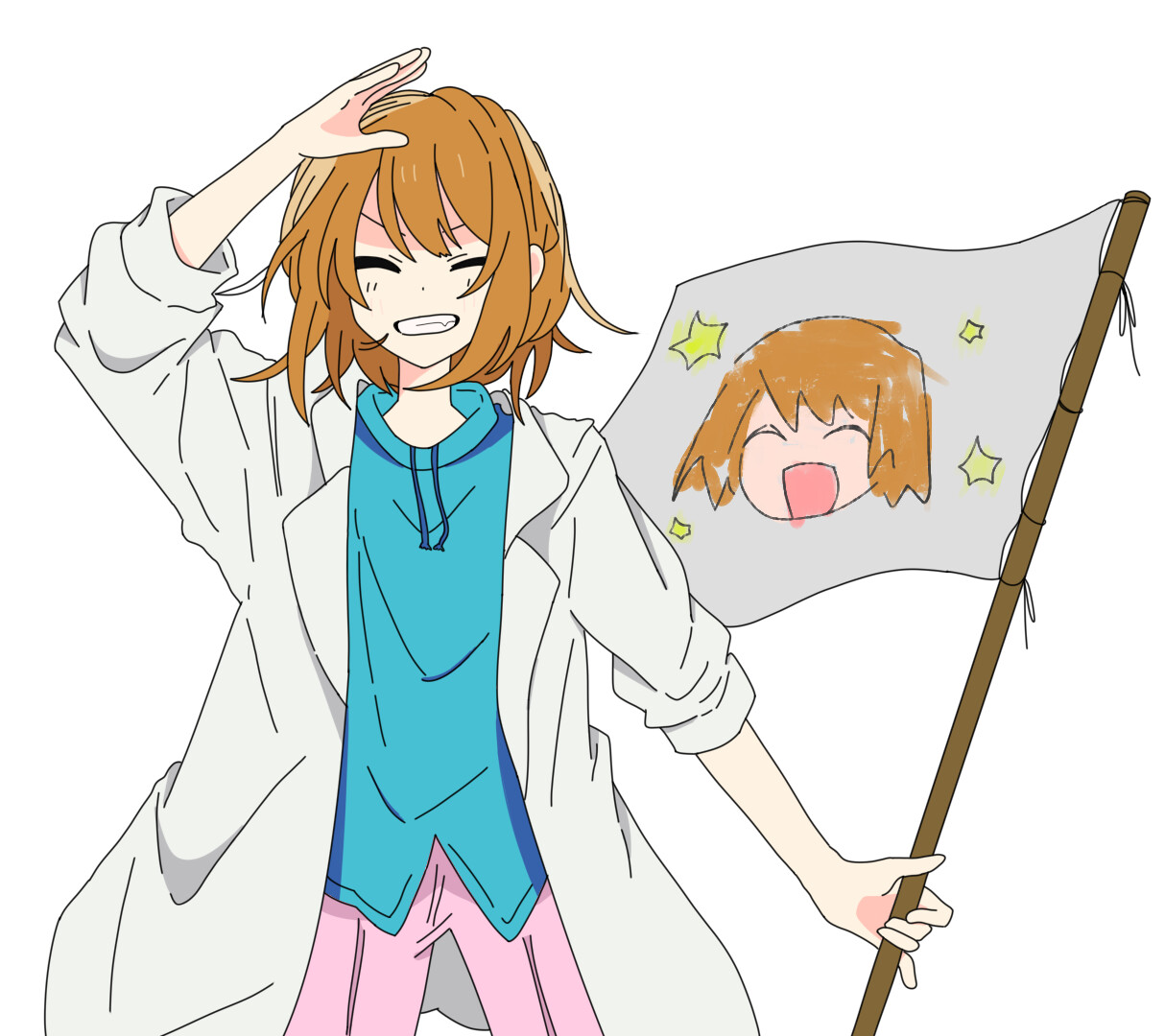 Missing Legs - My character traced over random frames I liked