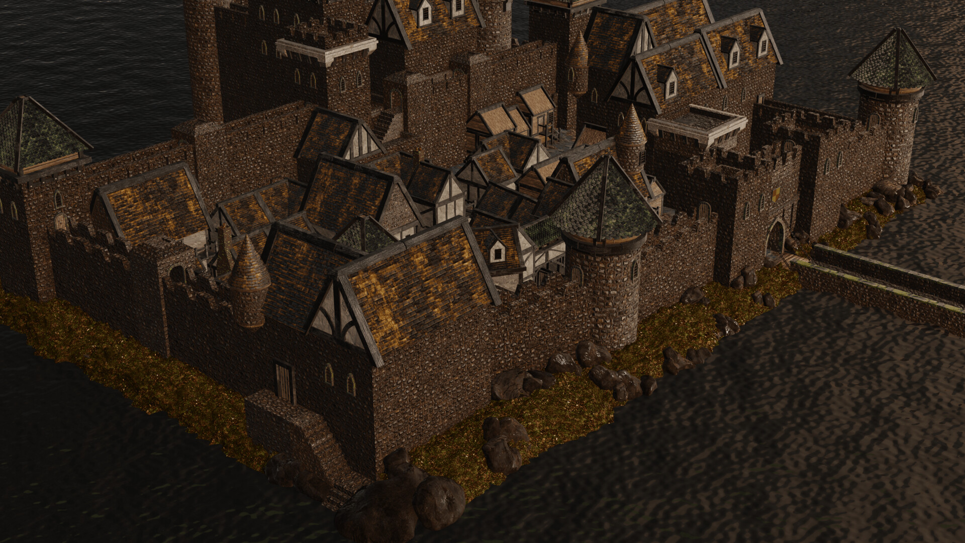 Shrey Shukla - Medieval Castle Kitbash from Scratch