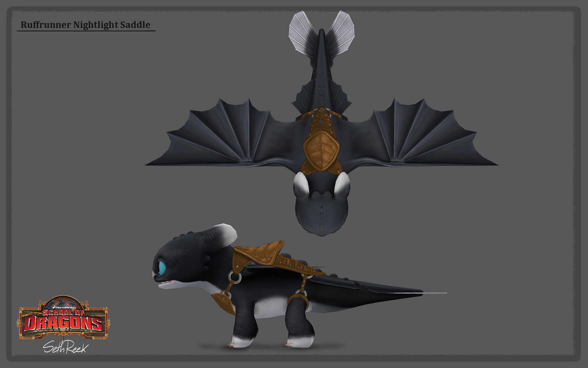 ArtStation - Baby Nightlight Saddles