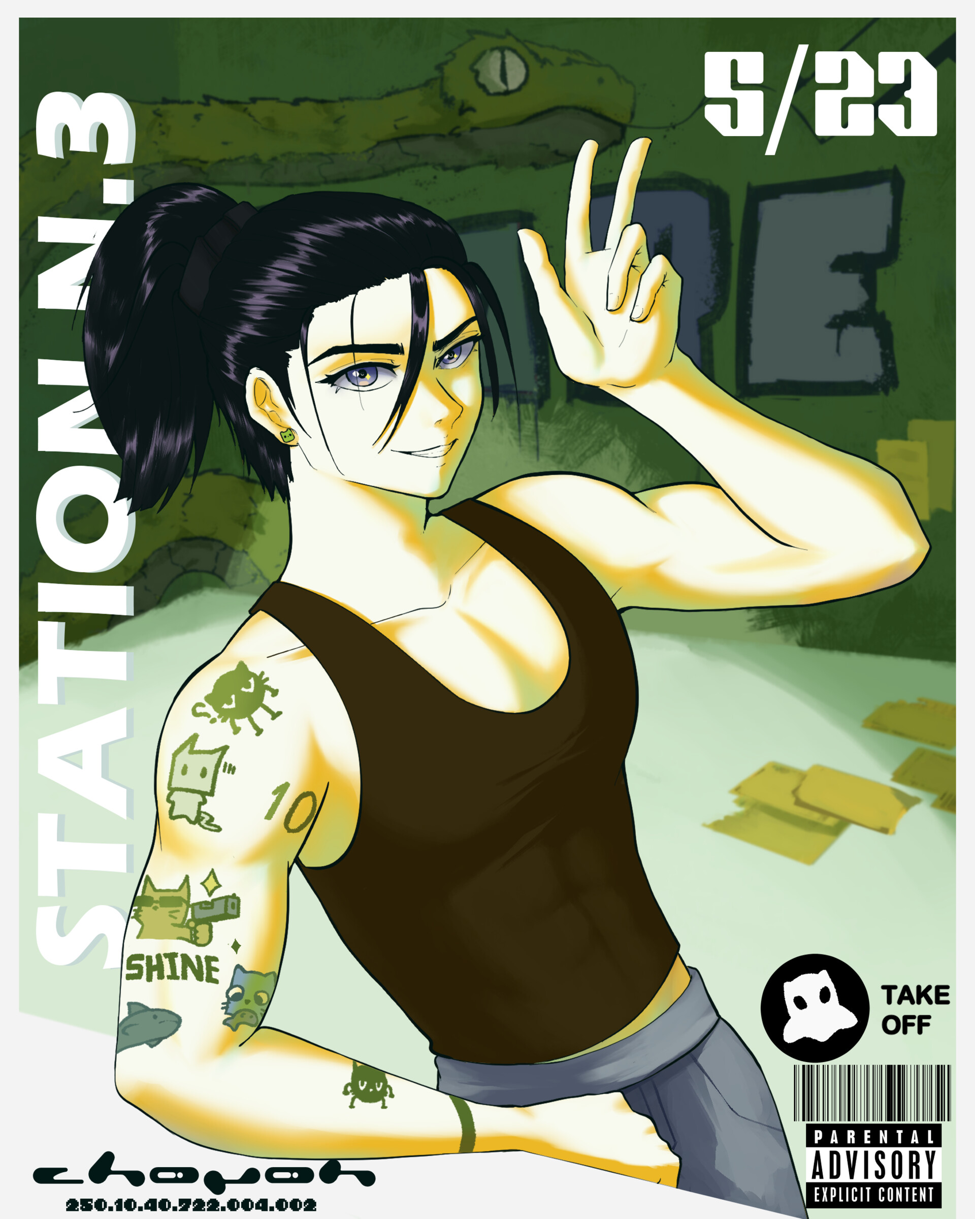 ArtStation - Koru Aarik - Character Design for a Webcomic