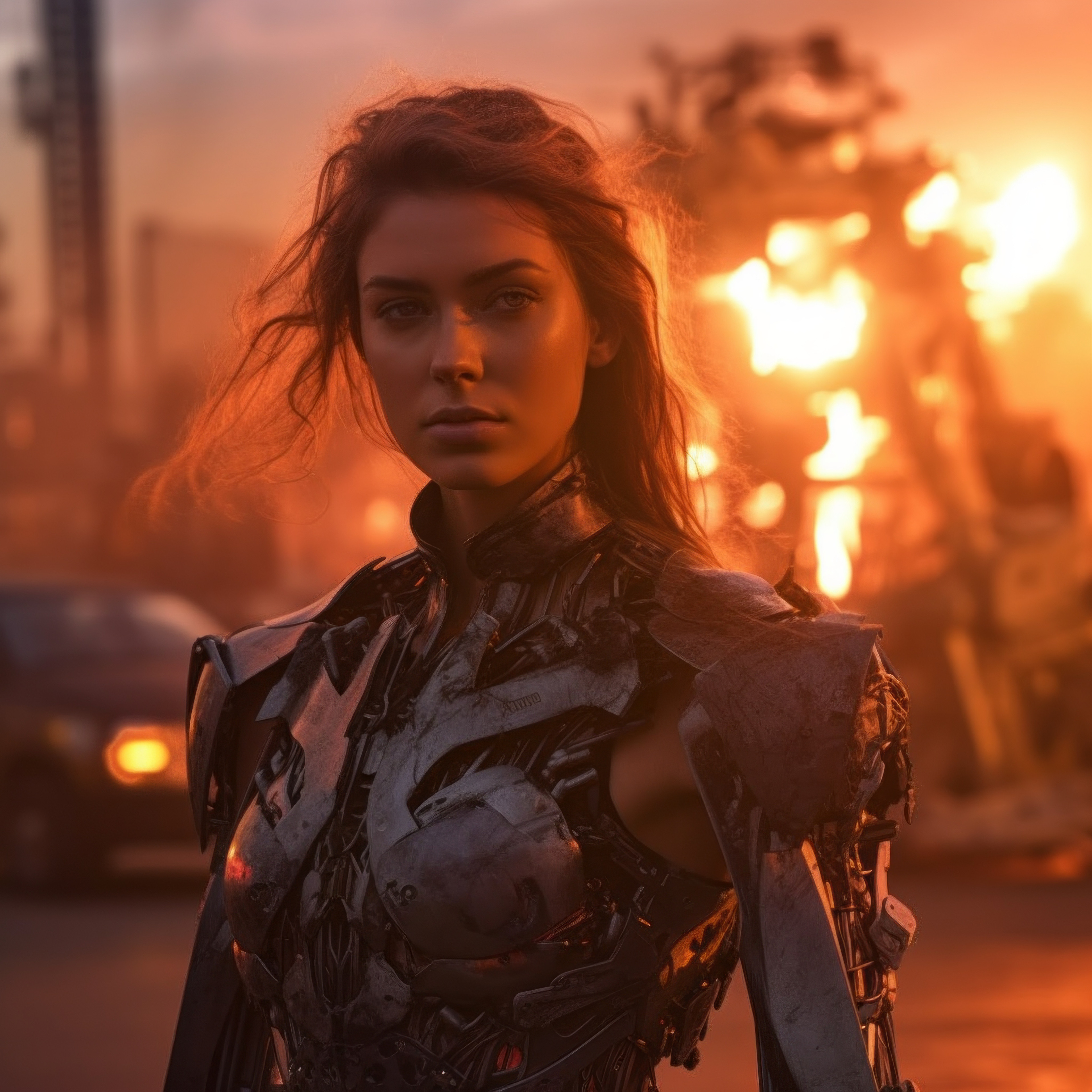 ENVIRA360 - FEMALE CYBORG SOLDIER