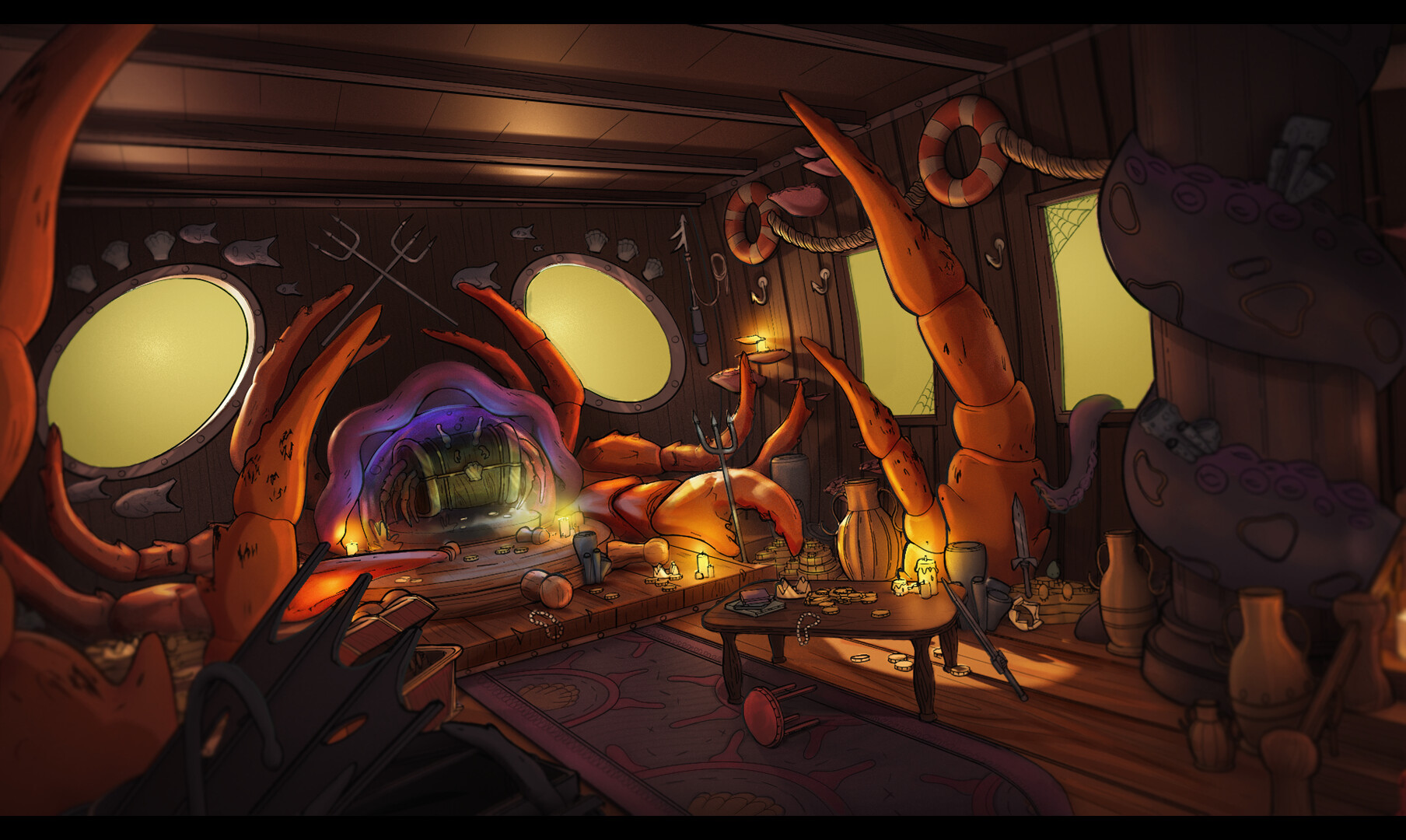 ArtStation - The Goonies: The Game - Treasure Room