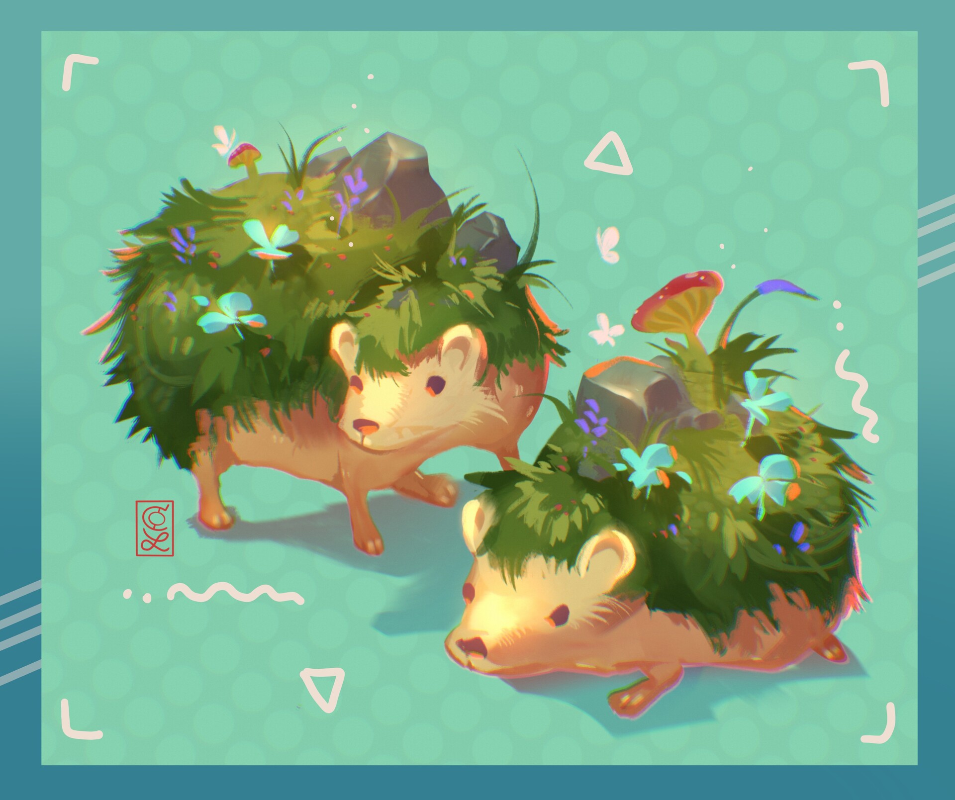 ArtStation - Hedge Hogs