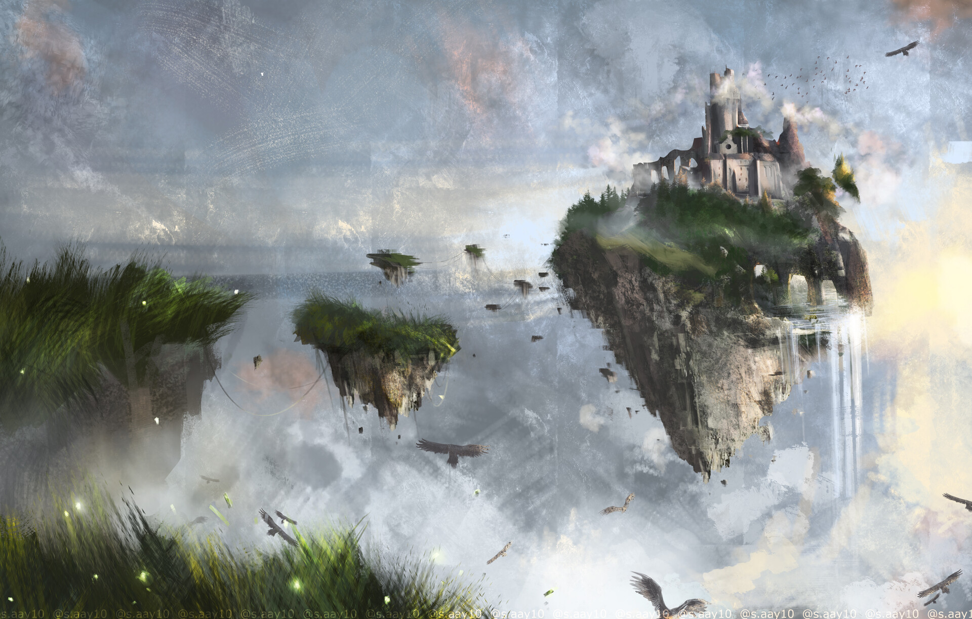 ArtStation - The mystery castle
