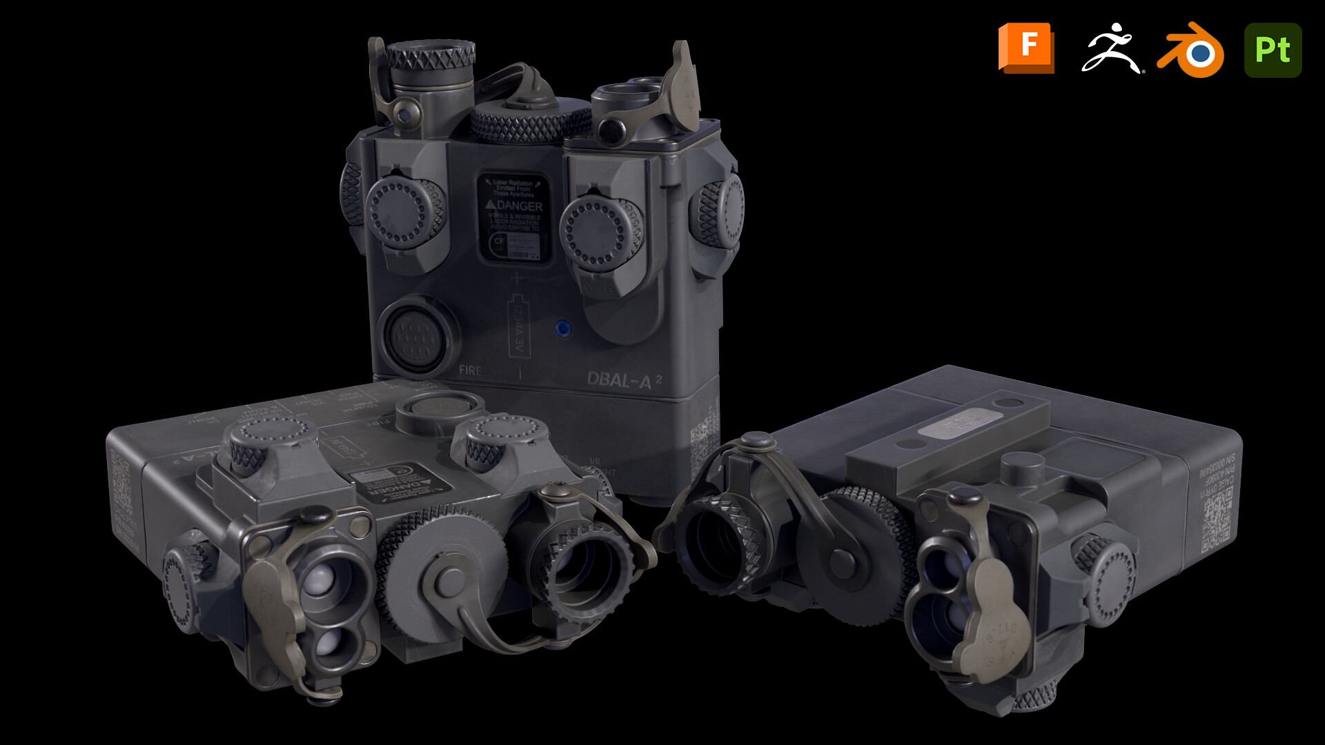 ArtStation - Dual beam targeting laser