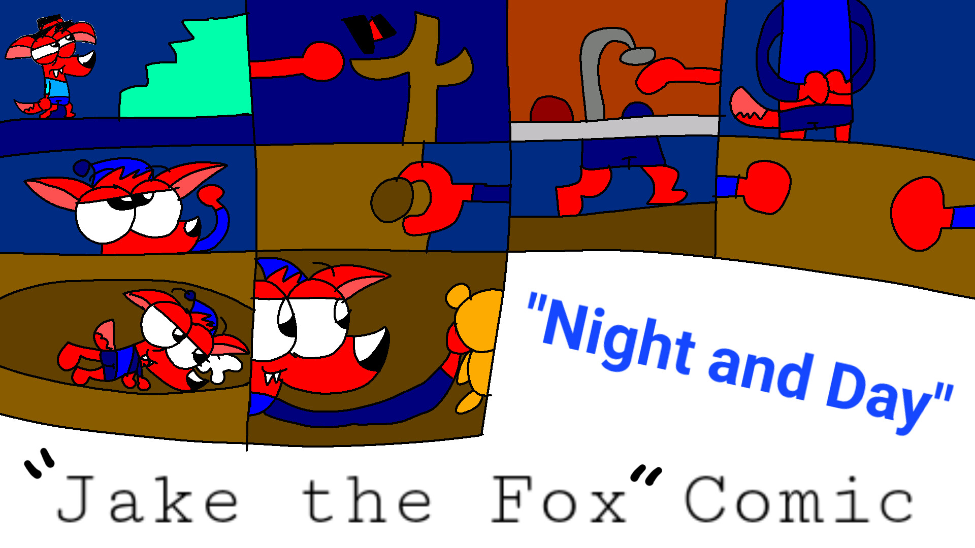 ArtStation - "Night and Day" - "Jake the Fox" Comic 2