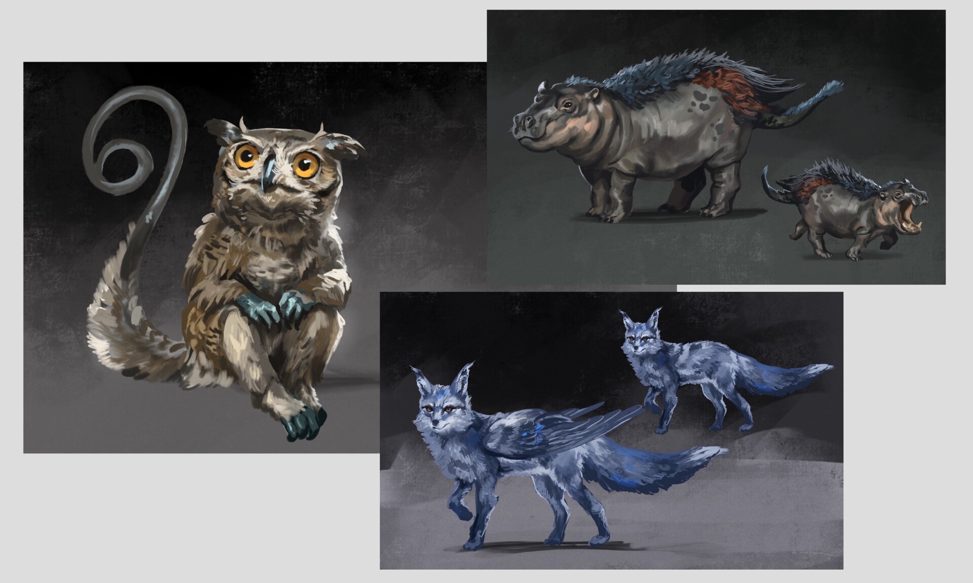 ArtStation - magical creatures