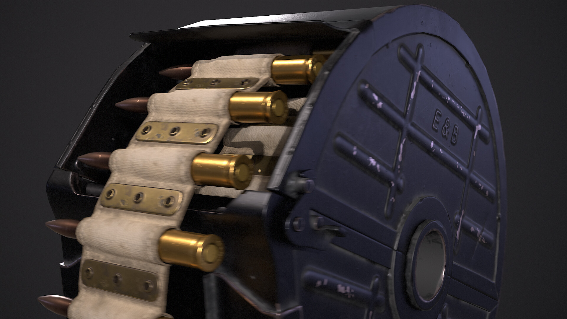 Barış Marangoz - Mg08/15 Machine Gun Drum Magazine