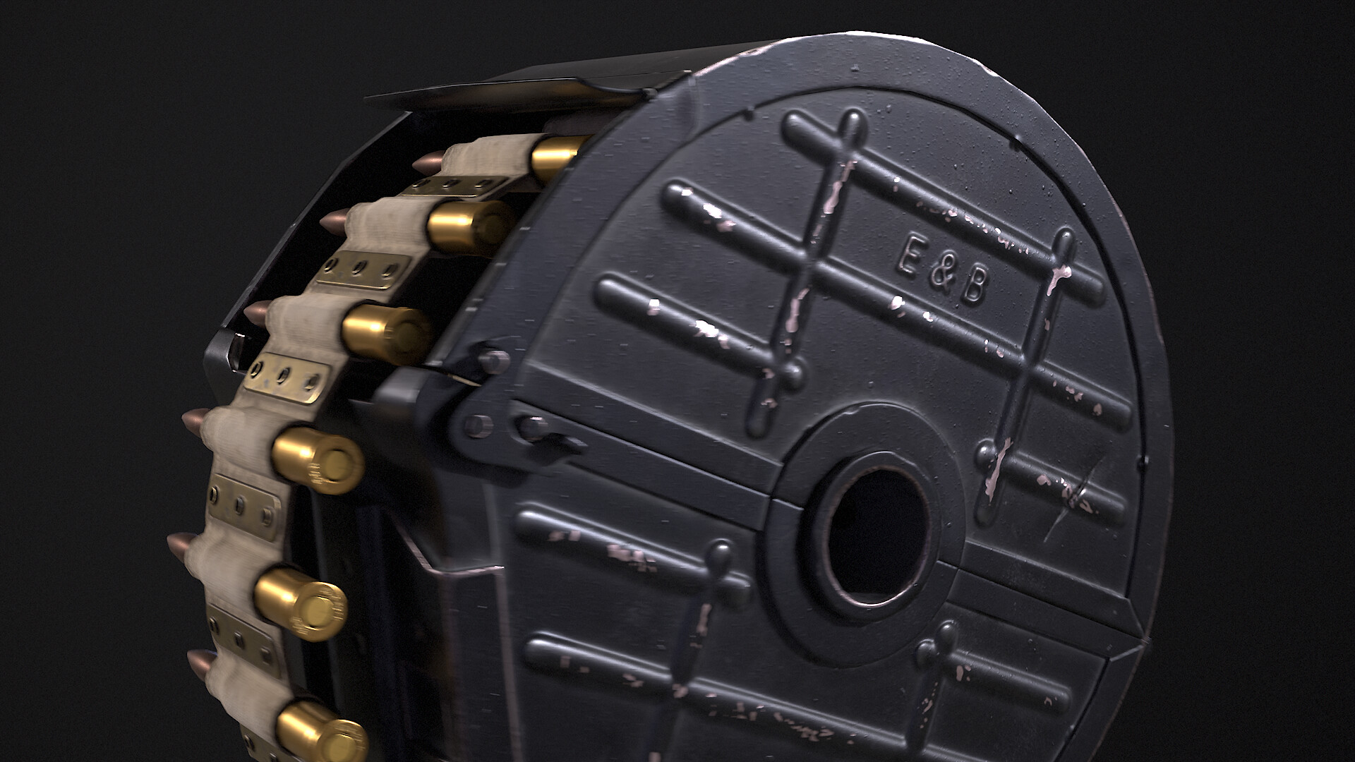 Barış Marangoz - Mg08/15 Machine Gun Drum Magazine