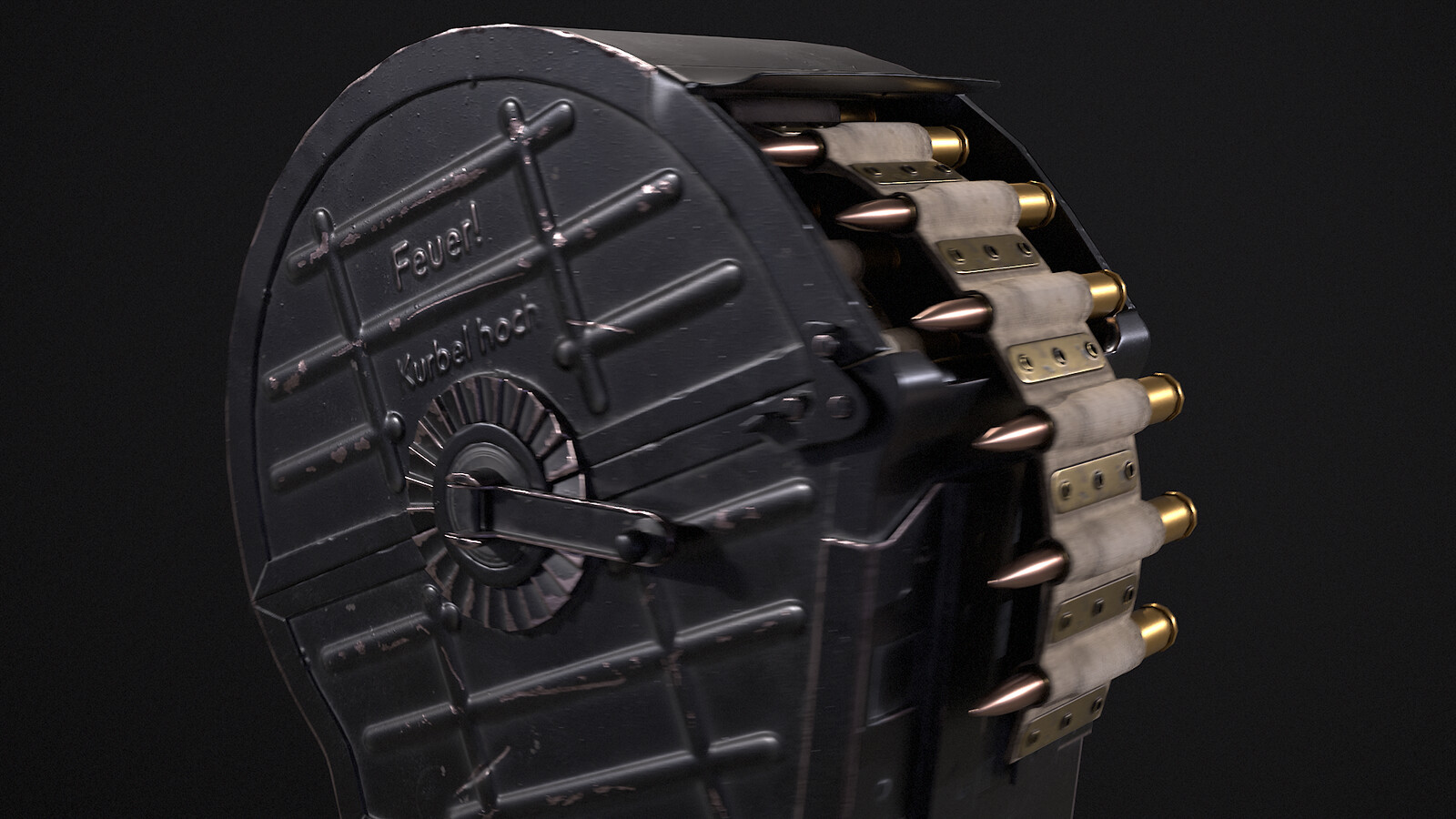 Barış Marangoz - Mg08/15 Machine Gun Drum Magazine