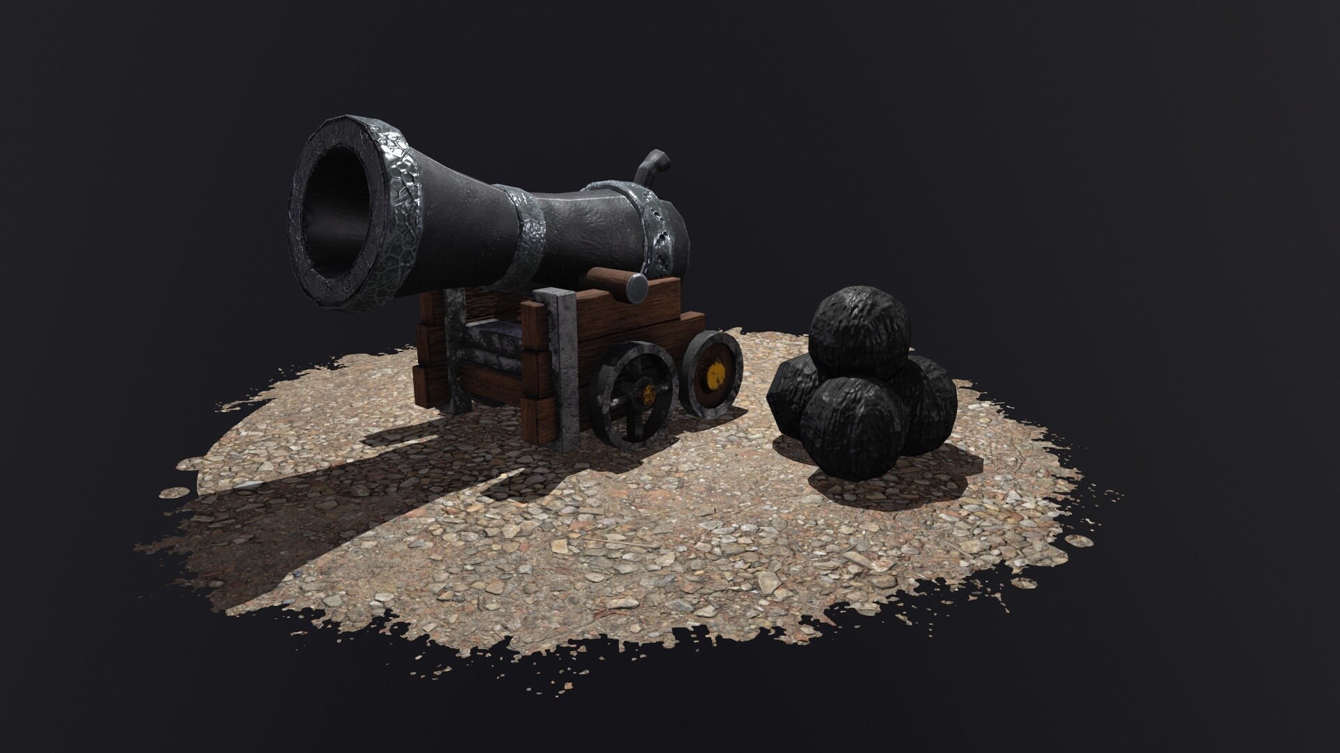 ArtStation - Stylized Cannon
