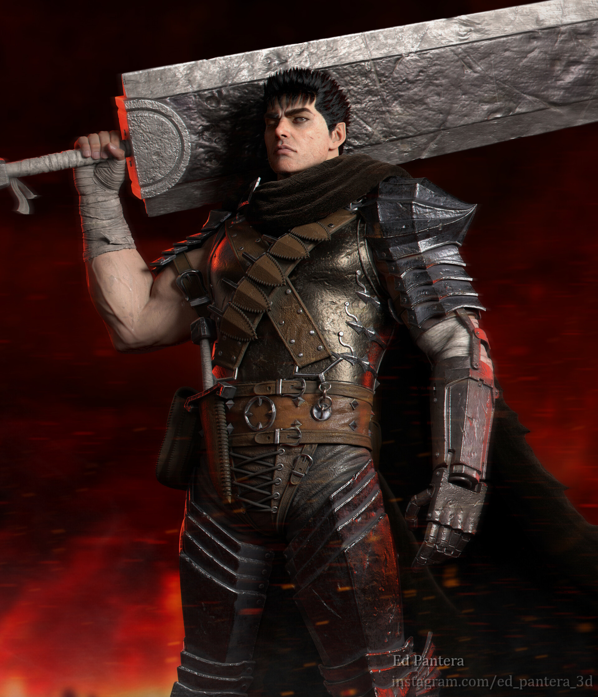 Ed Pantera - Guts_Pose