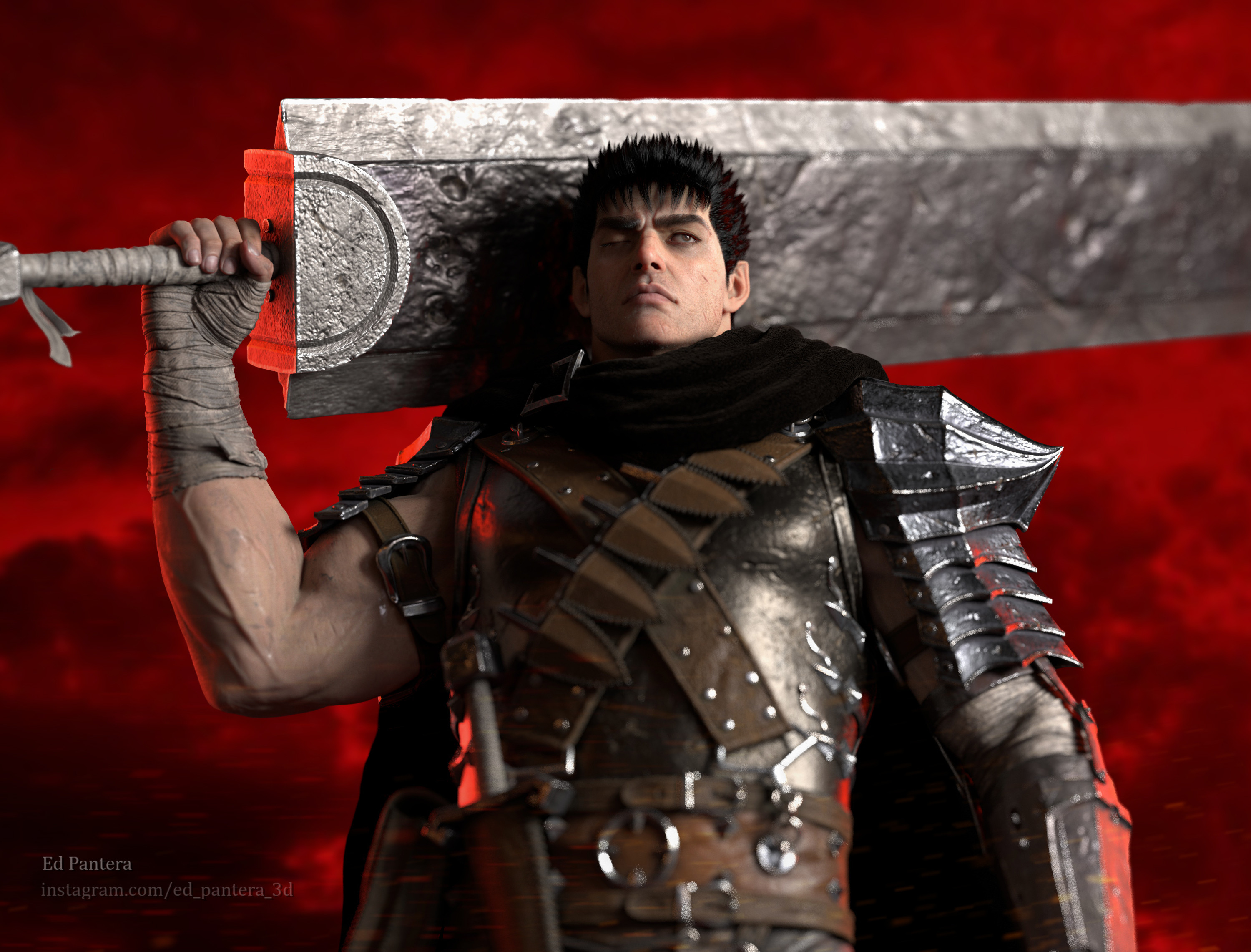 Ed Pantera - Guts_Pose