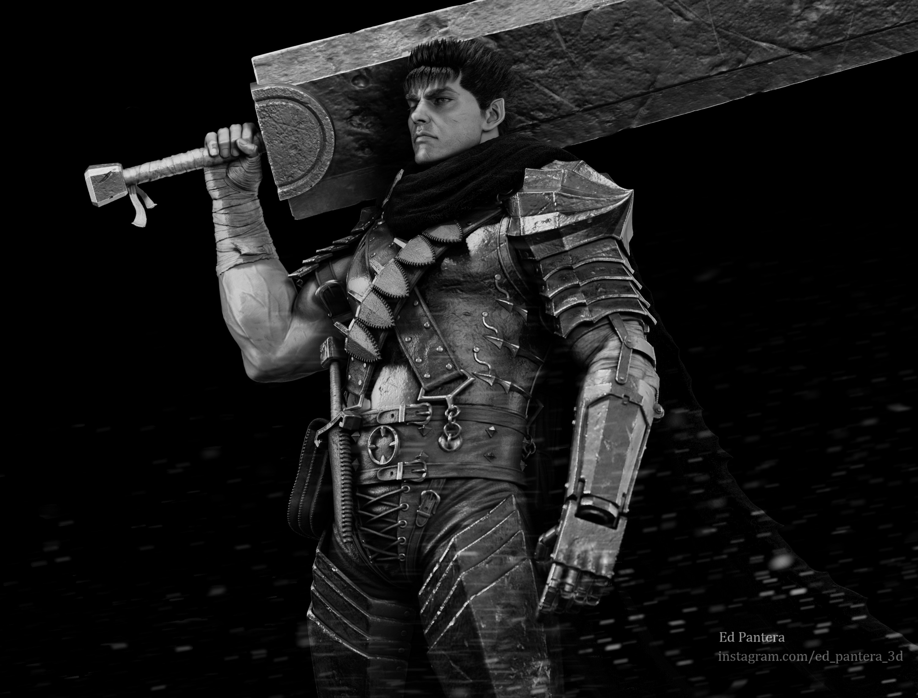 Ed Pantera - Guts_Pose