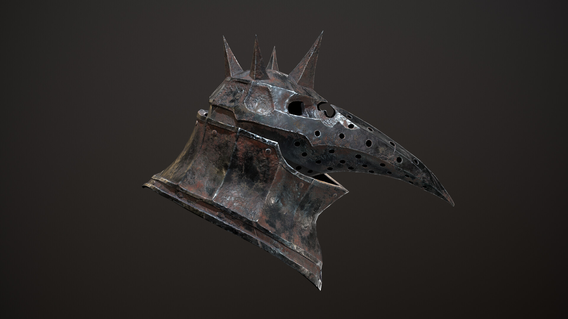 ArtStation - Plague Knight Helmet