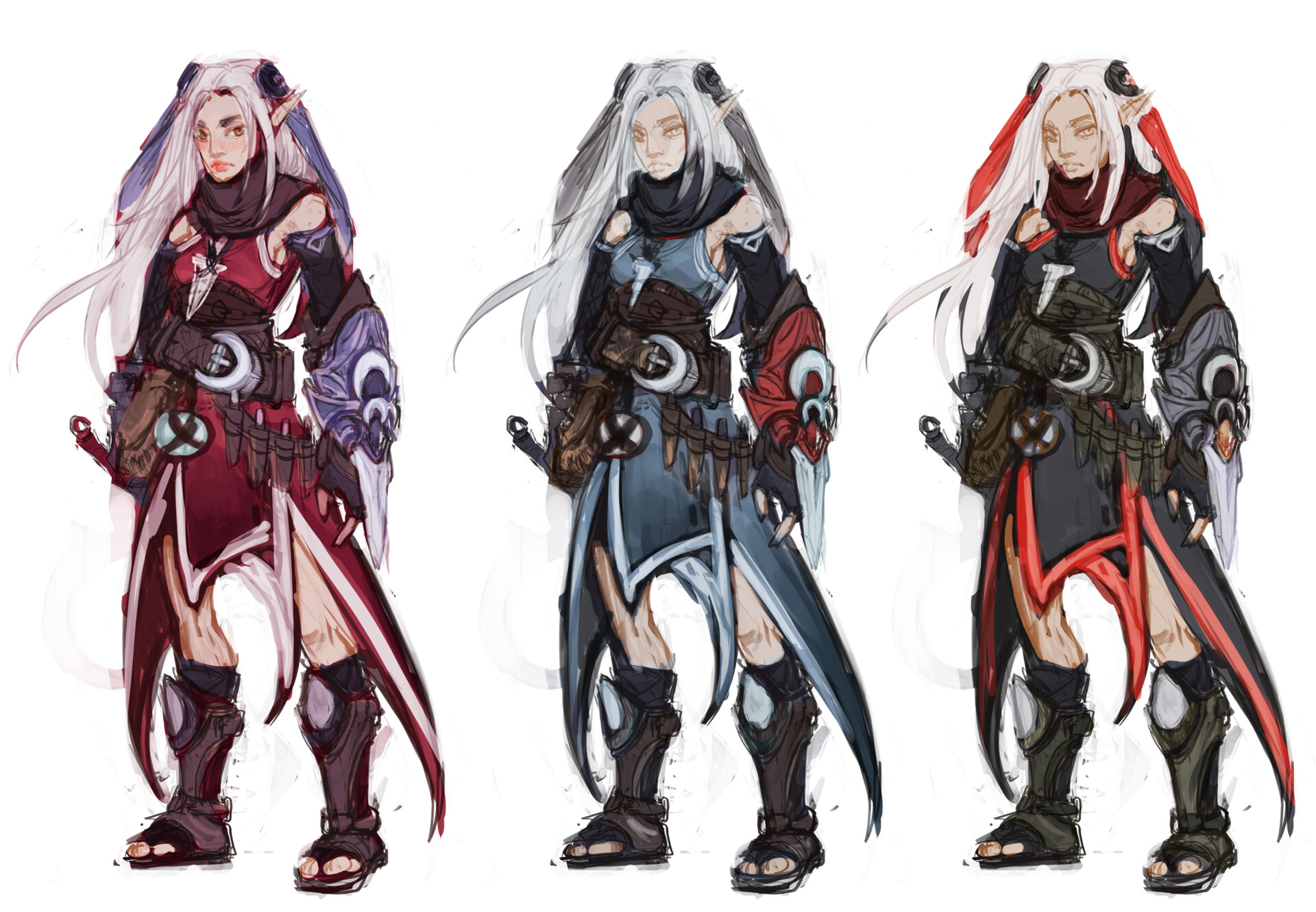 Sofia Kulak - The rogue character concept