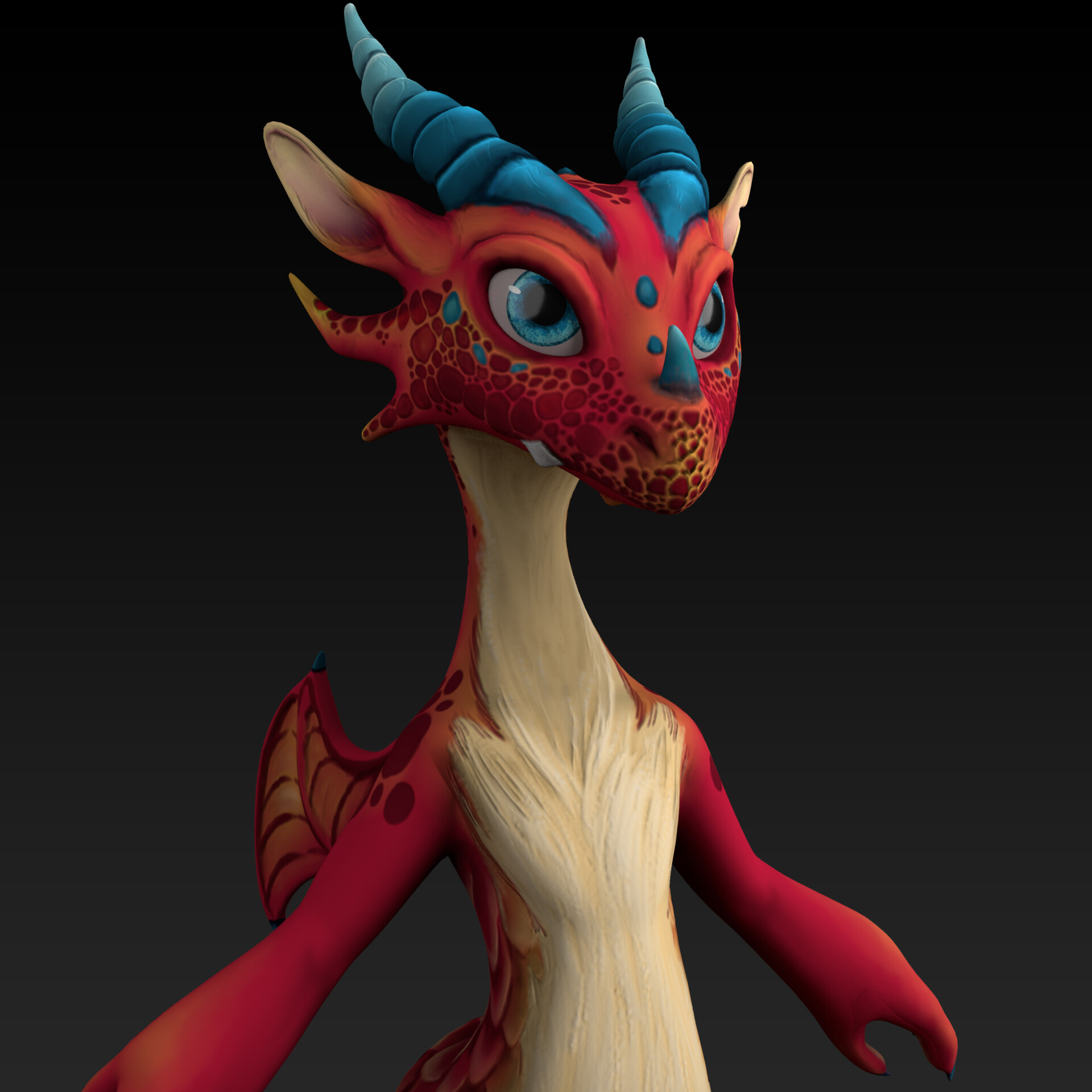 ArtStation - Toon Dragon