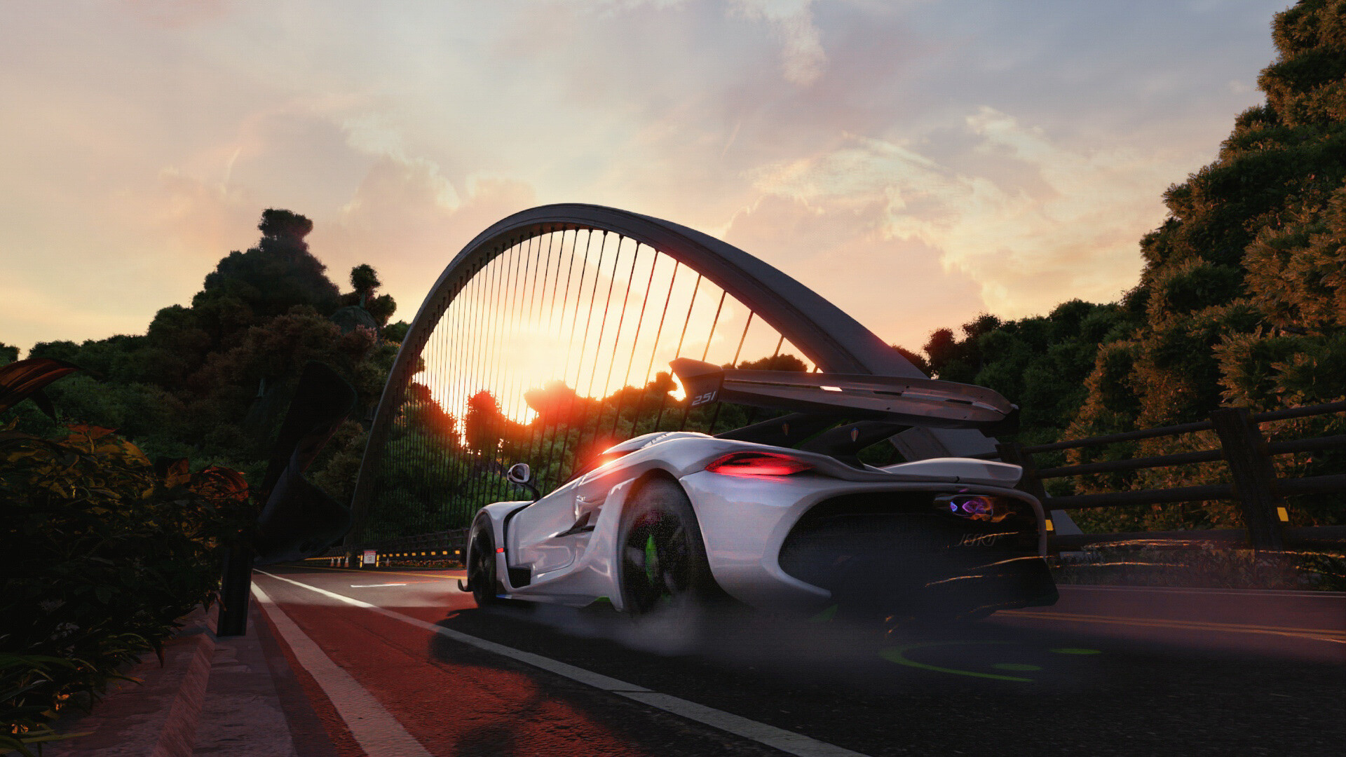 ArtStation - Jesko sunset