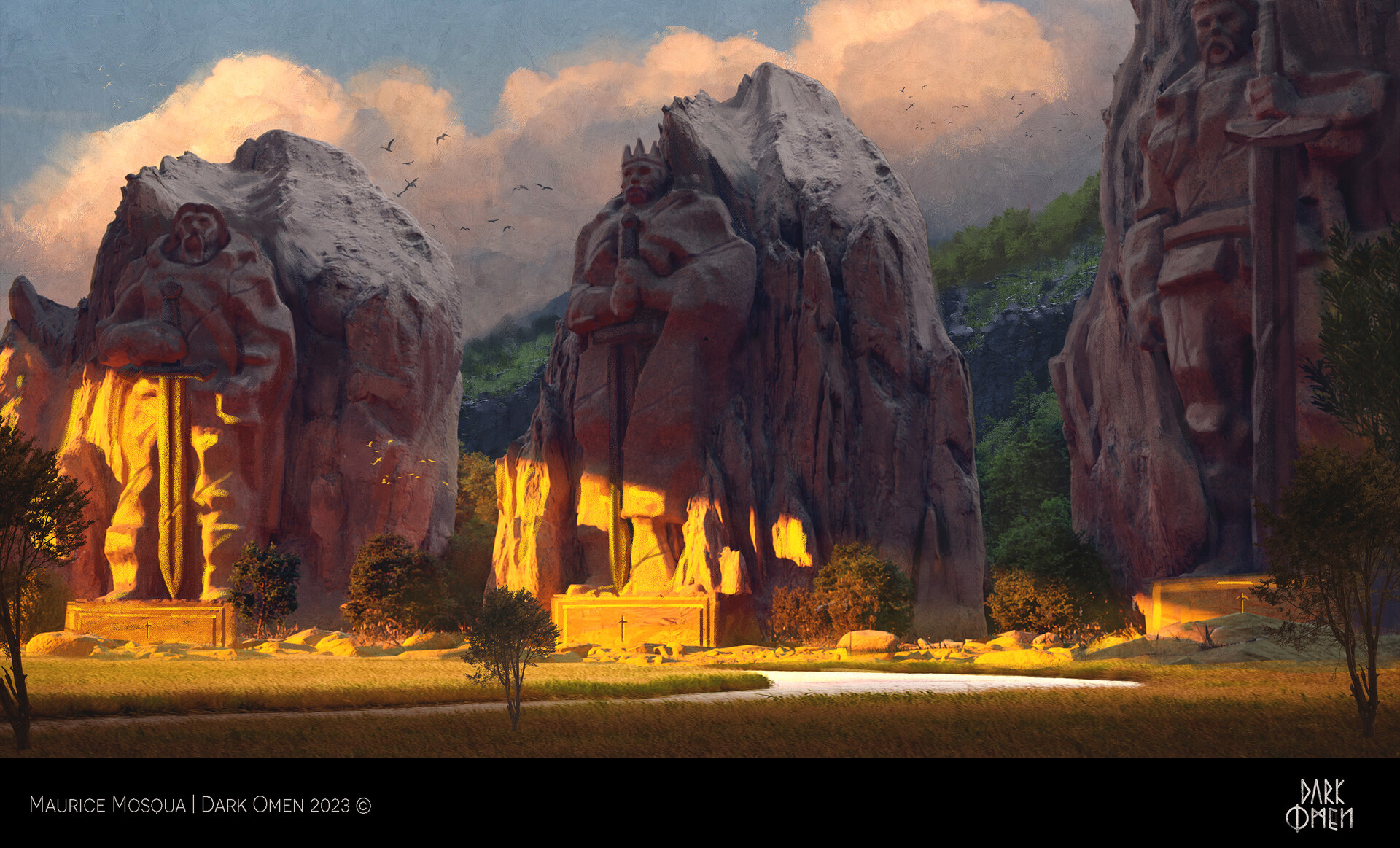 Maurice Mosqua - DARK OMEN - Artworks Part VI