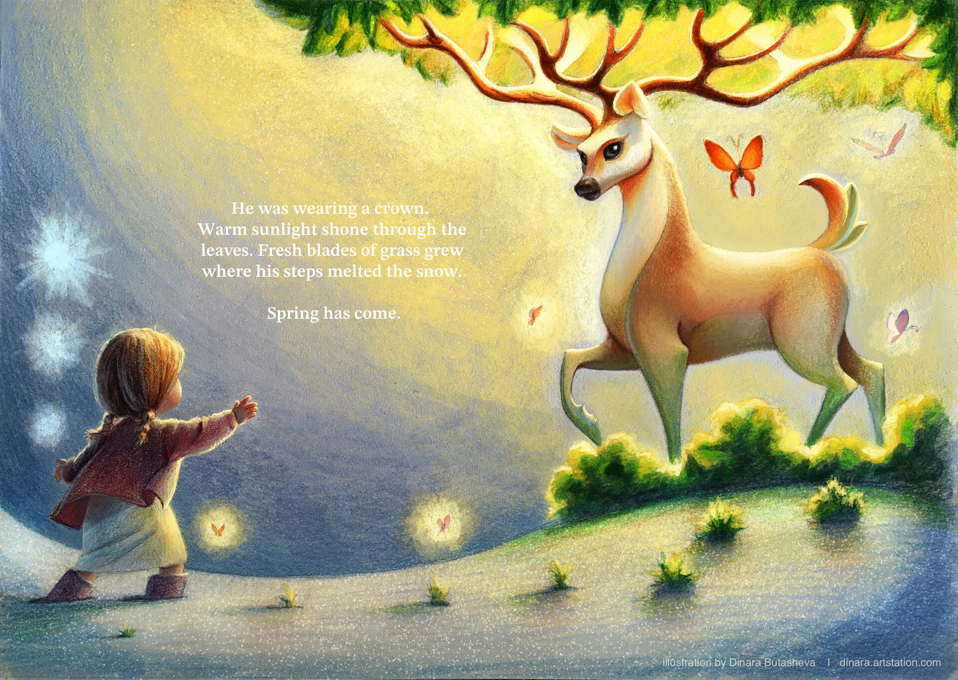 ArtStation - Spring Spirit