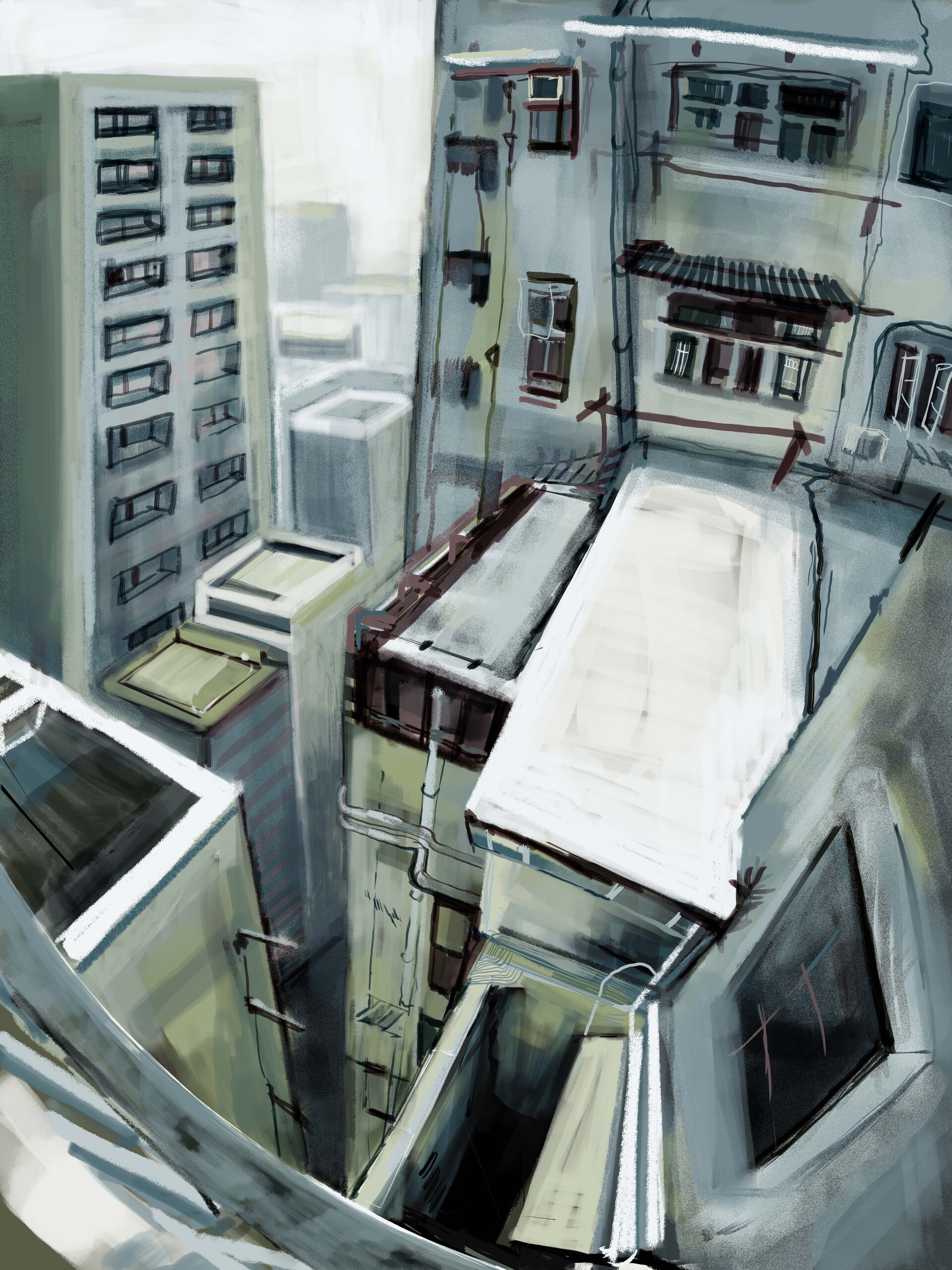 ArtStation - Cityscape Study I