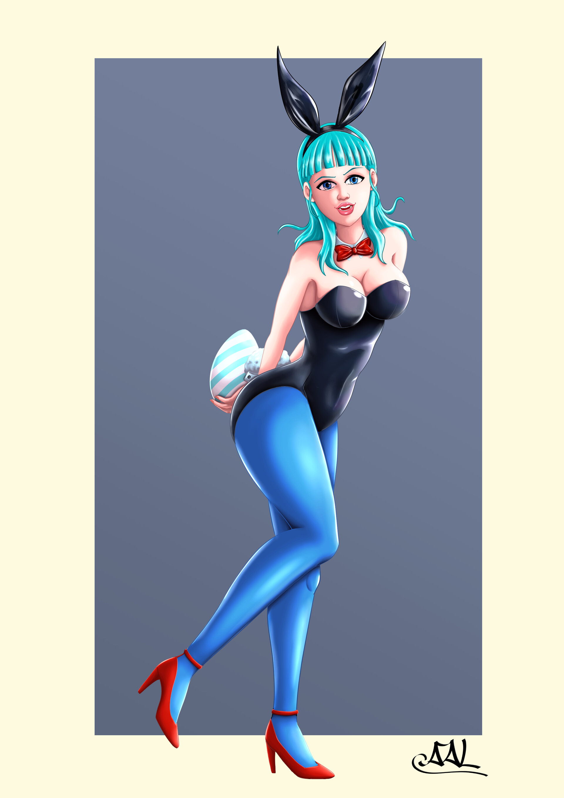 Ádrian Abilleira - Fanart Bulma practice