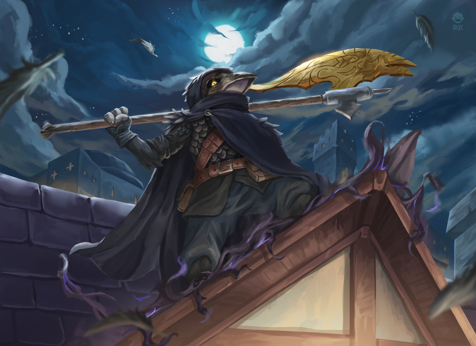 J A S C - Lex Mori - a Kenku Hexblade