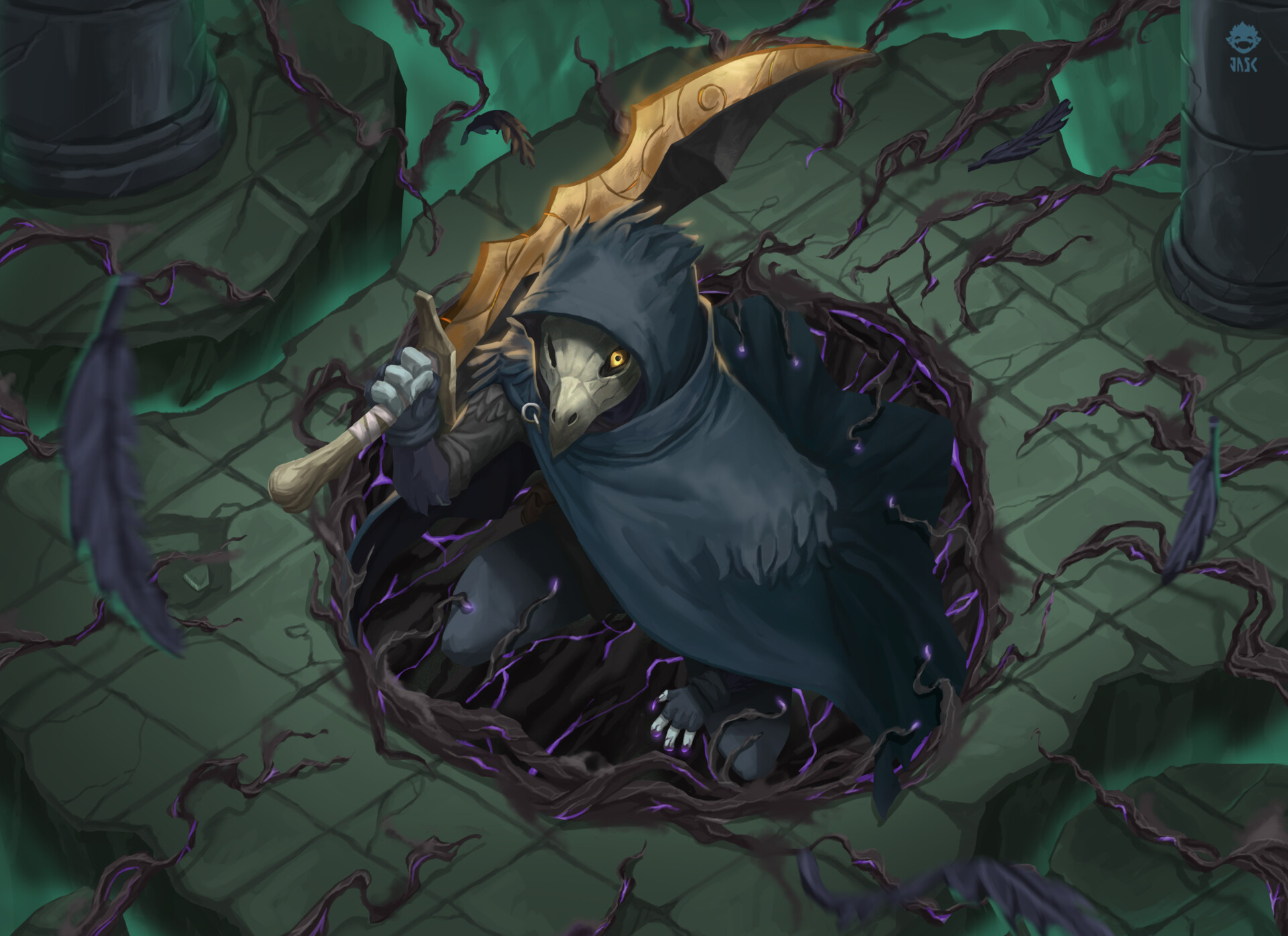 J A S C - Lex Mori - a Kenku Hexblade