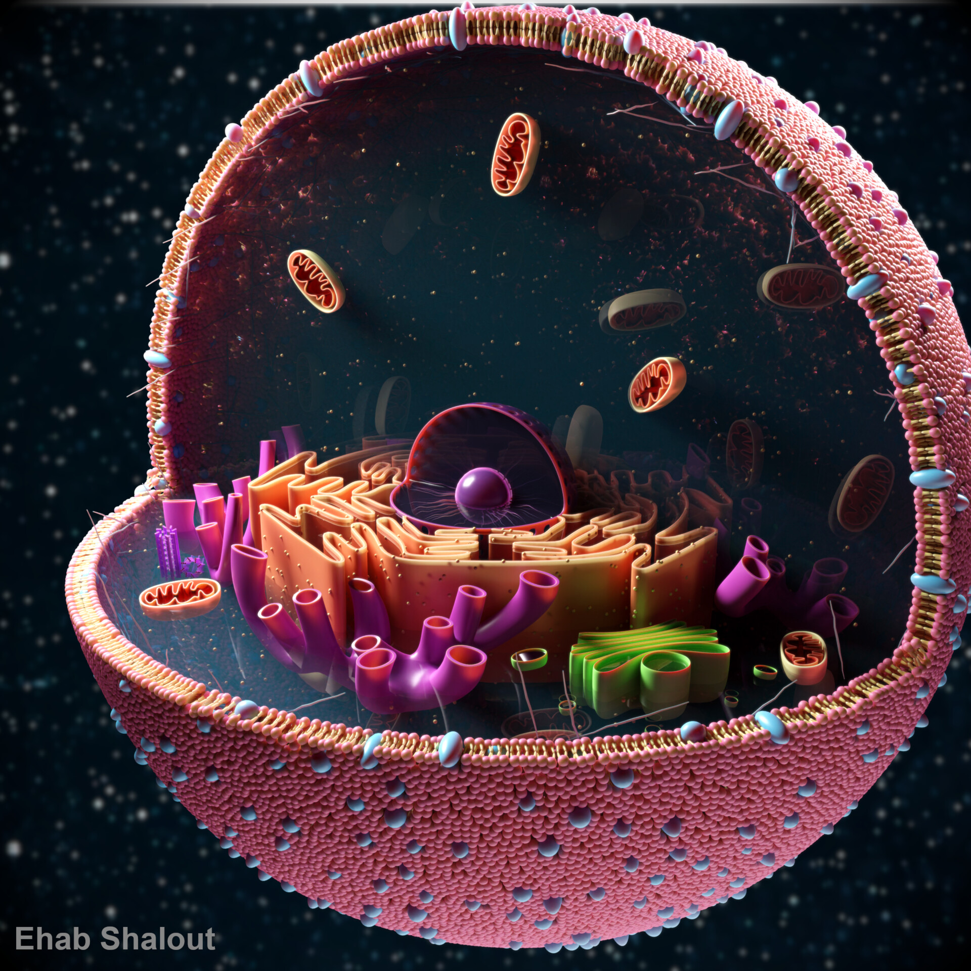 ArtStation - 3D Cell Illustration
