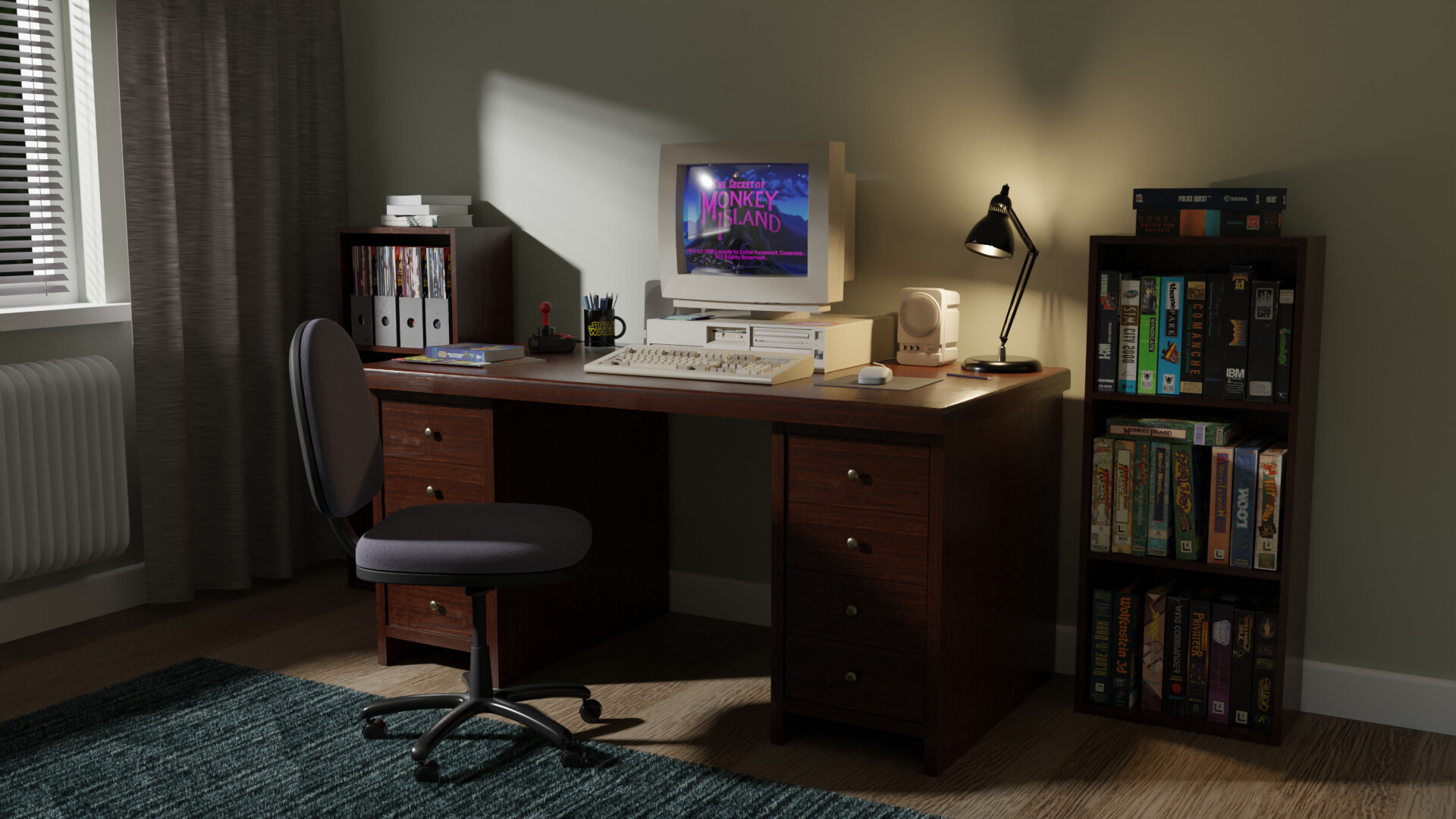 ArtStation - 90s Setup