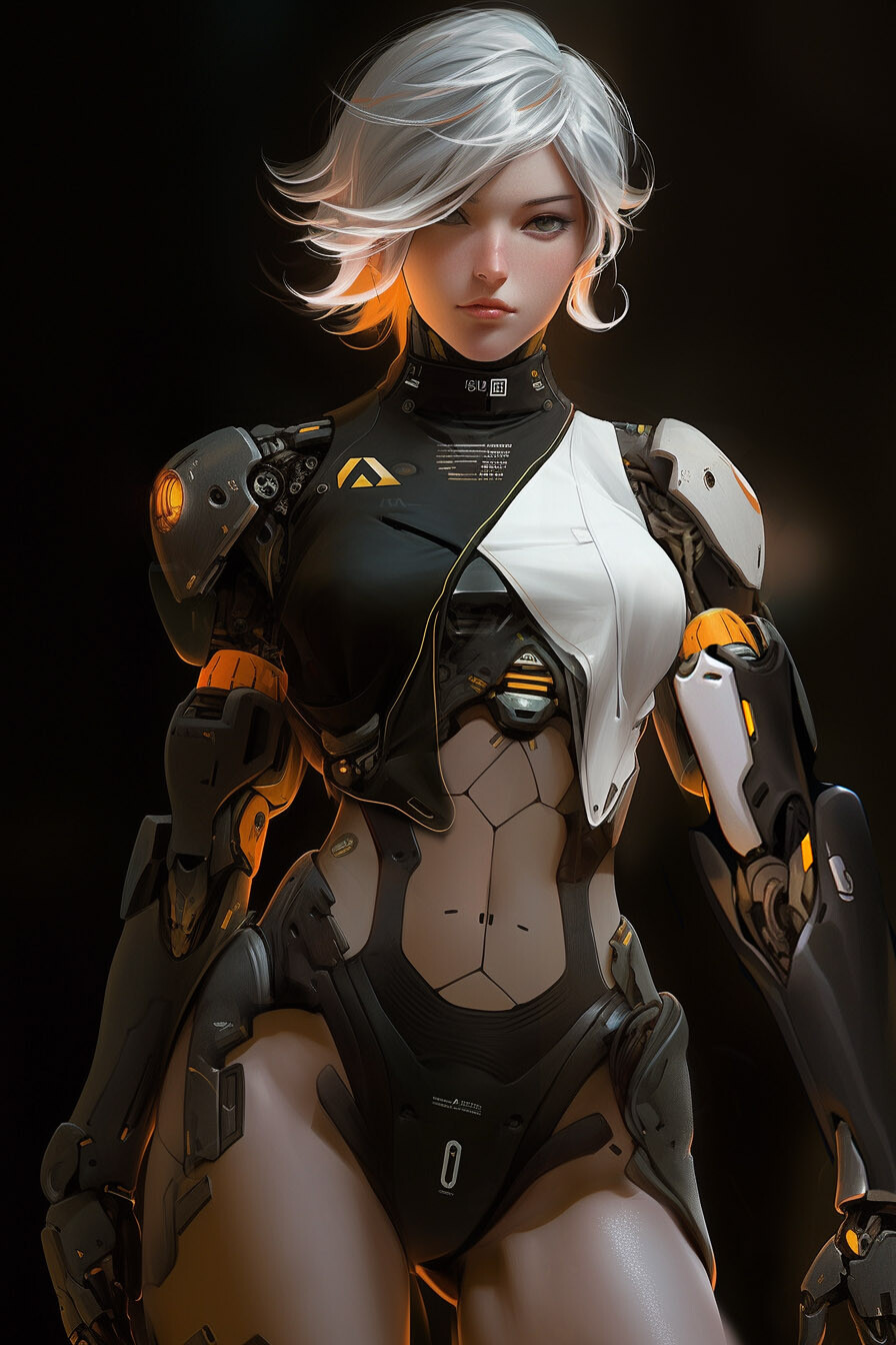 Artstation [ Ai ] Cyberpunk Cyborgs Females