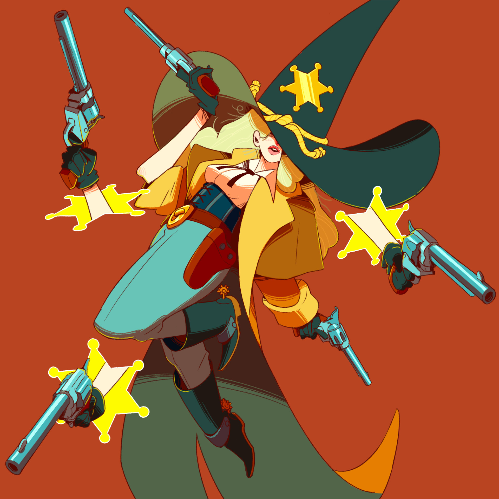 ArtStation - The Sheriff Witch