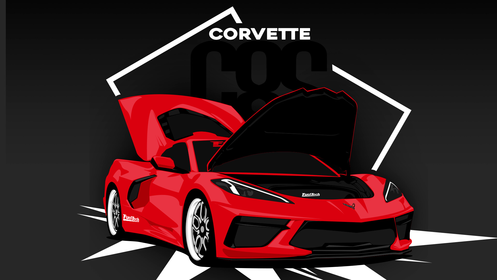 ArtStation - Corvette C8s