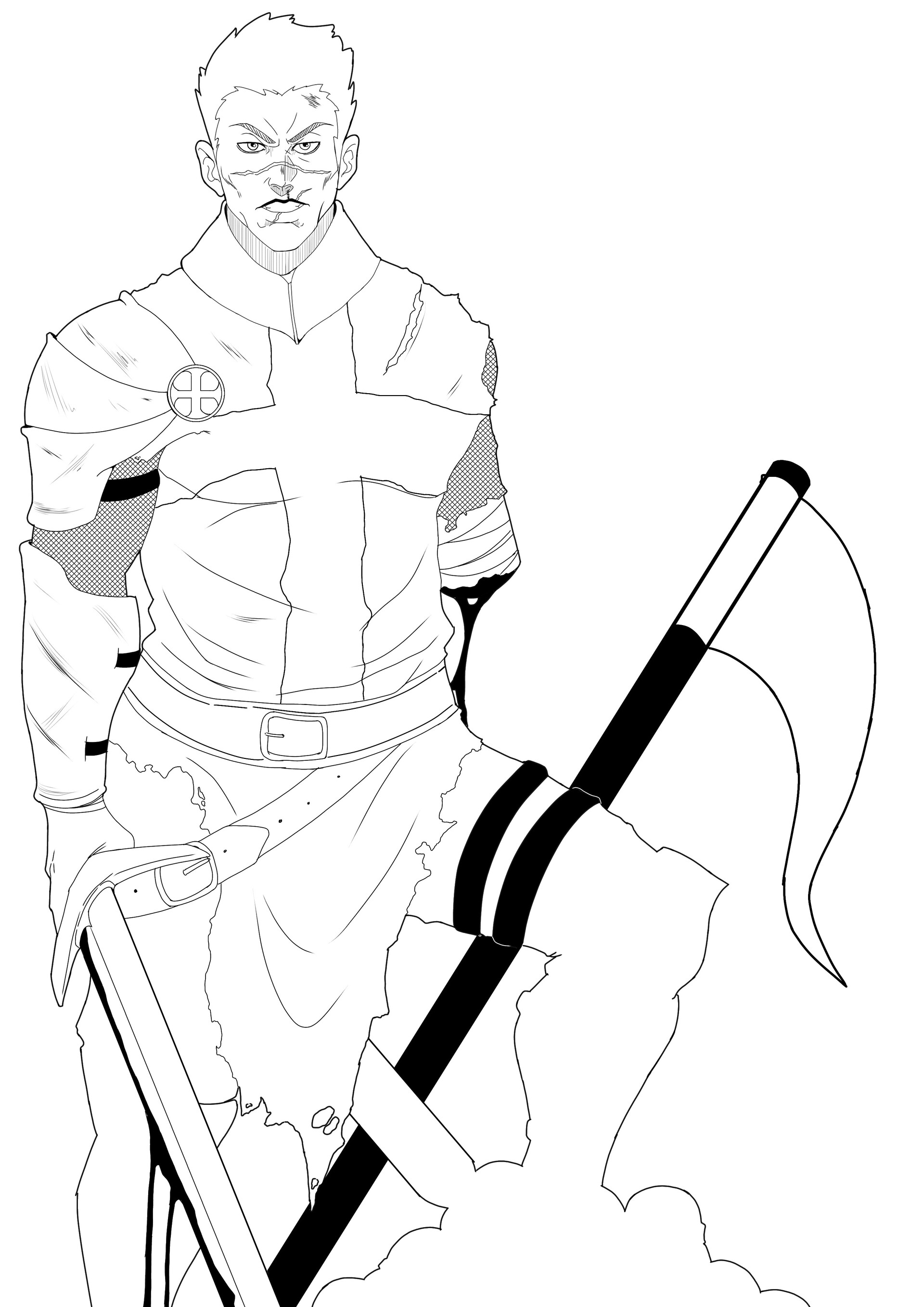 knights templar coloring pages