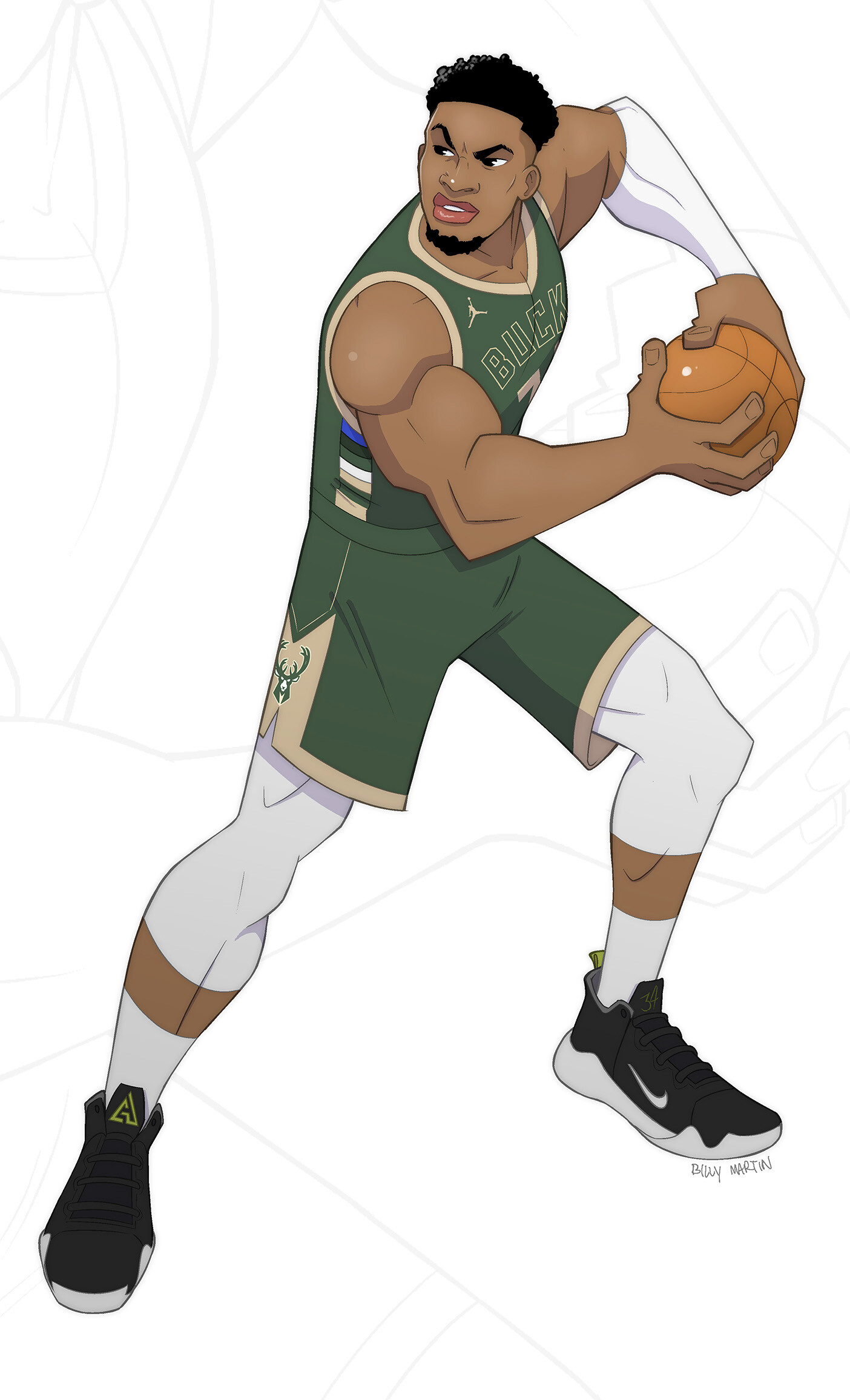 ArtStation - Giannis Antetokounmpo