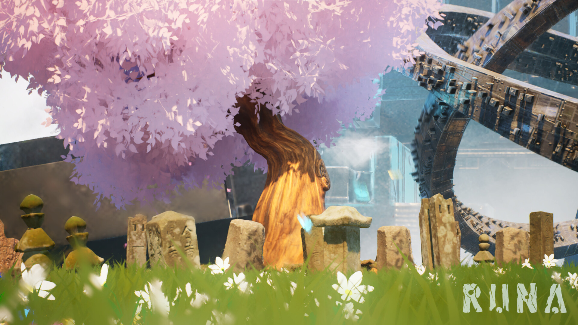 Félix - Environment art (XI) for @RunaRPG - Cherry tree, Floating ...